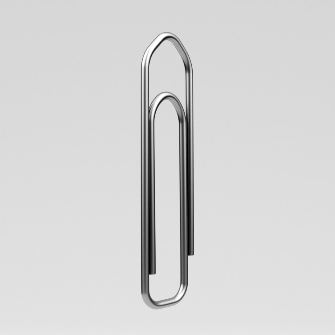 3D Paperclip Paper - TurboSquid 1673022
