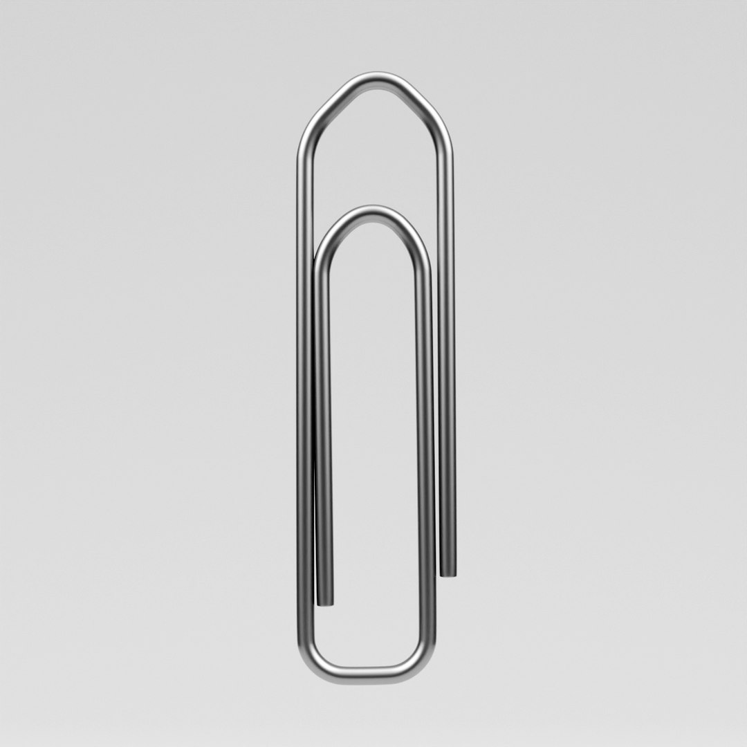 3D Paperclip Paper - TurboSquid 1673022