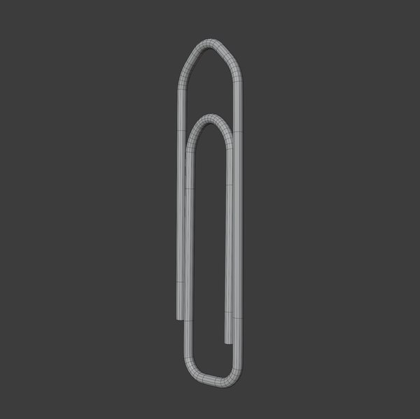 3D paperclip paper - TurboSquid 1673022