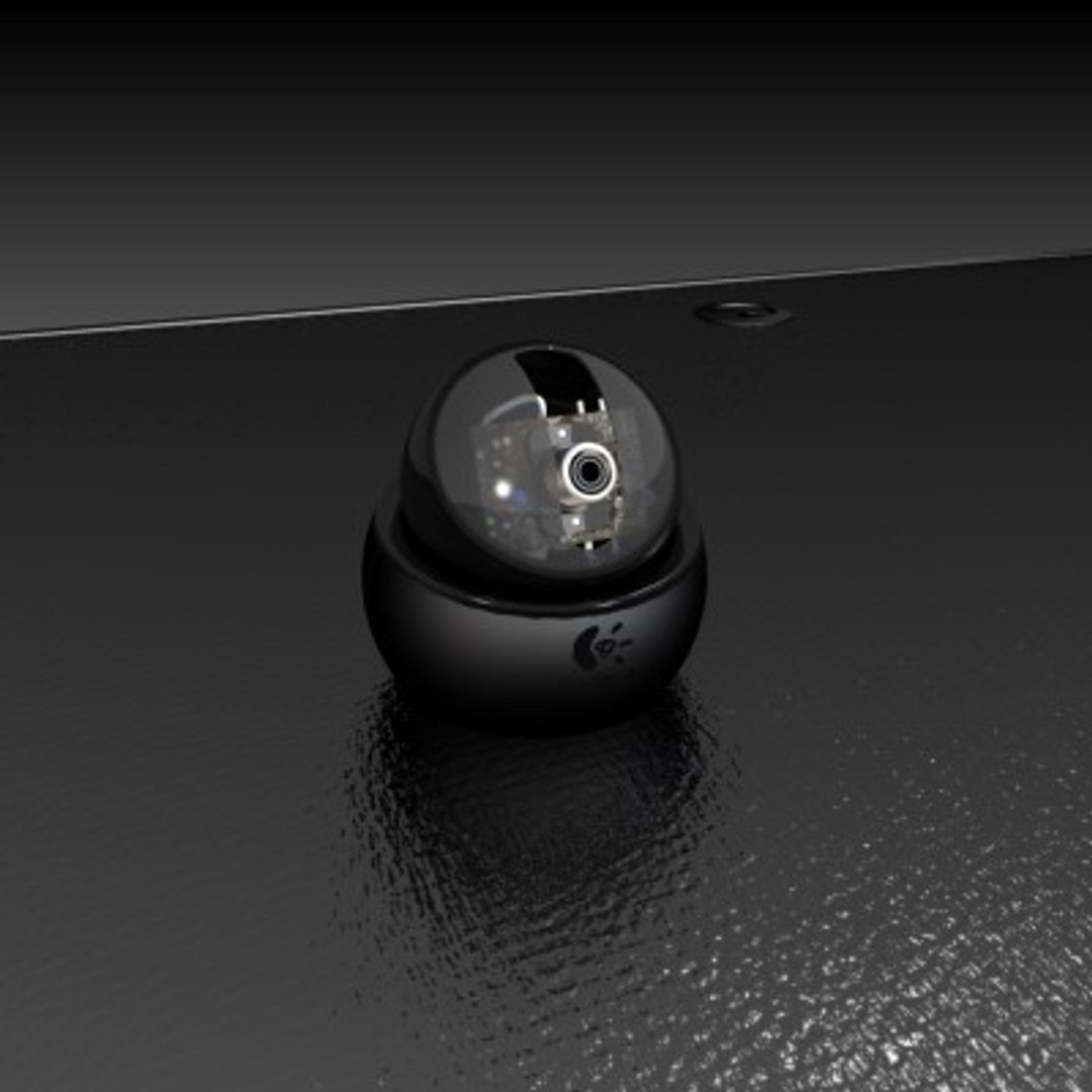 Computer Logitech Orbitcam 3d Model
