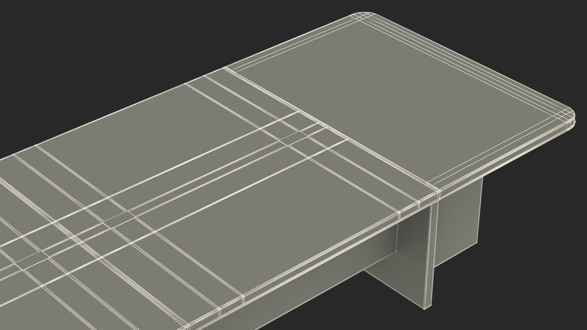 Rectangular Meeting Table 3D - TurboSquid 1767096