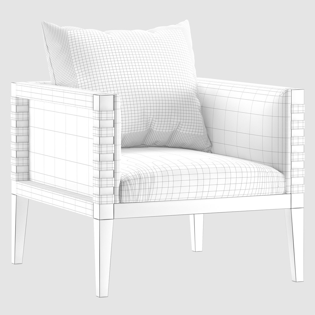 3D lupin lounge chair - TurboSquid 1538537