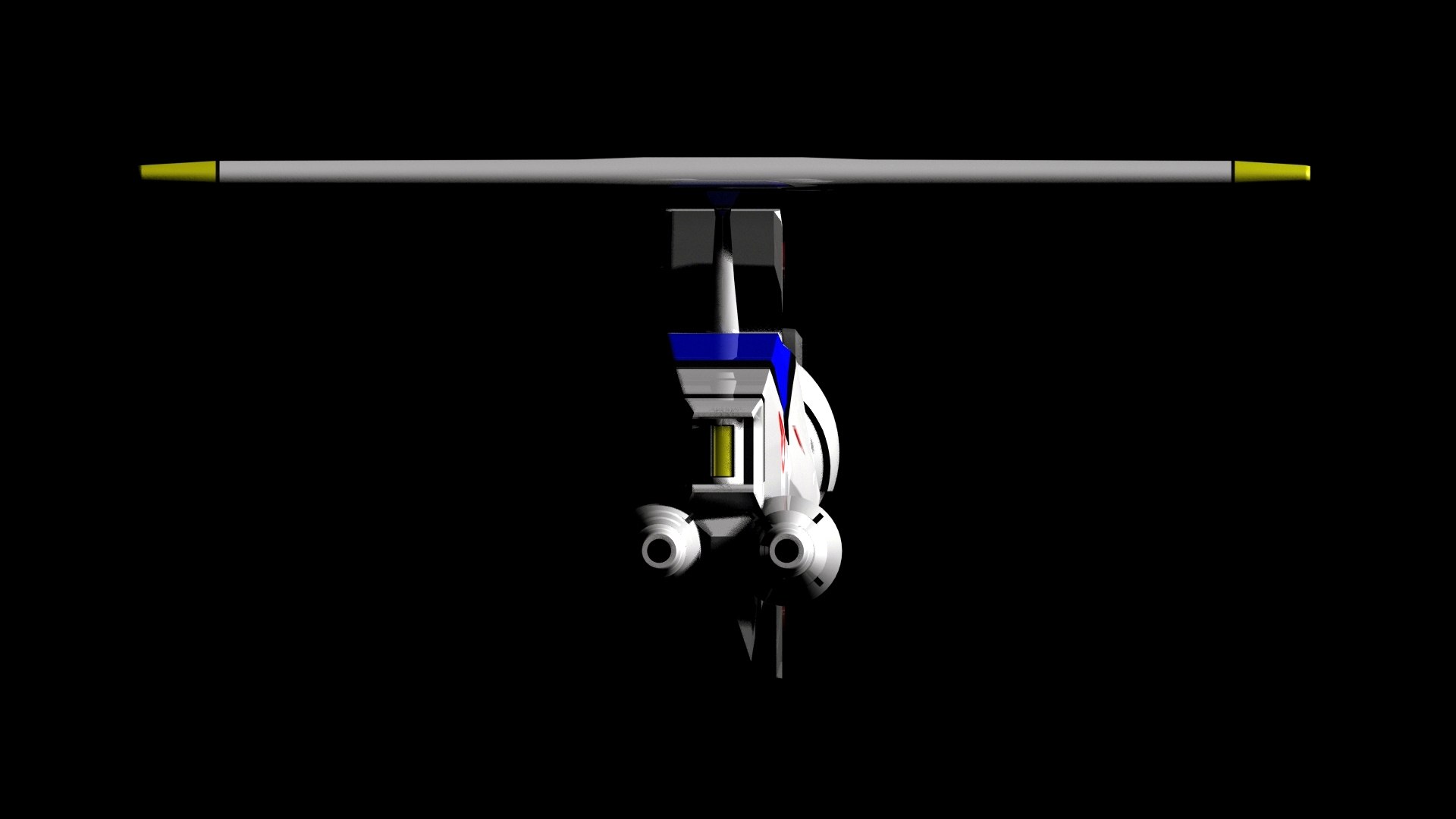Robotic Space Fighter 3d Obj