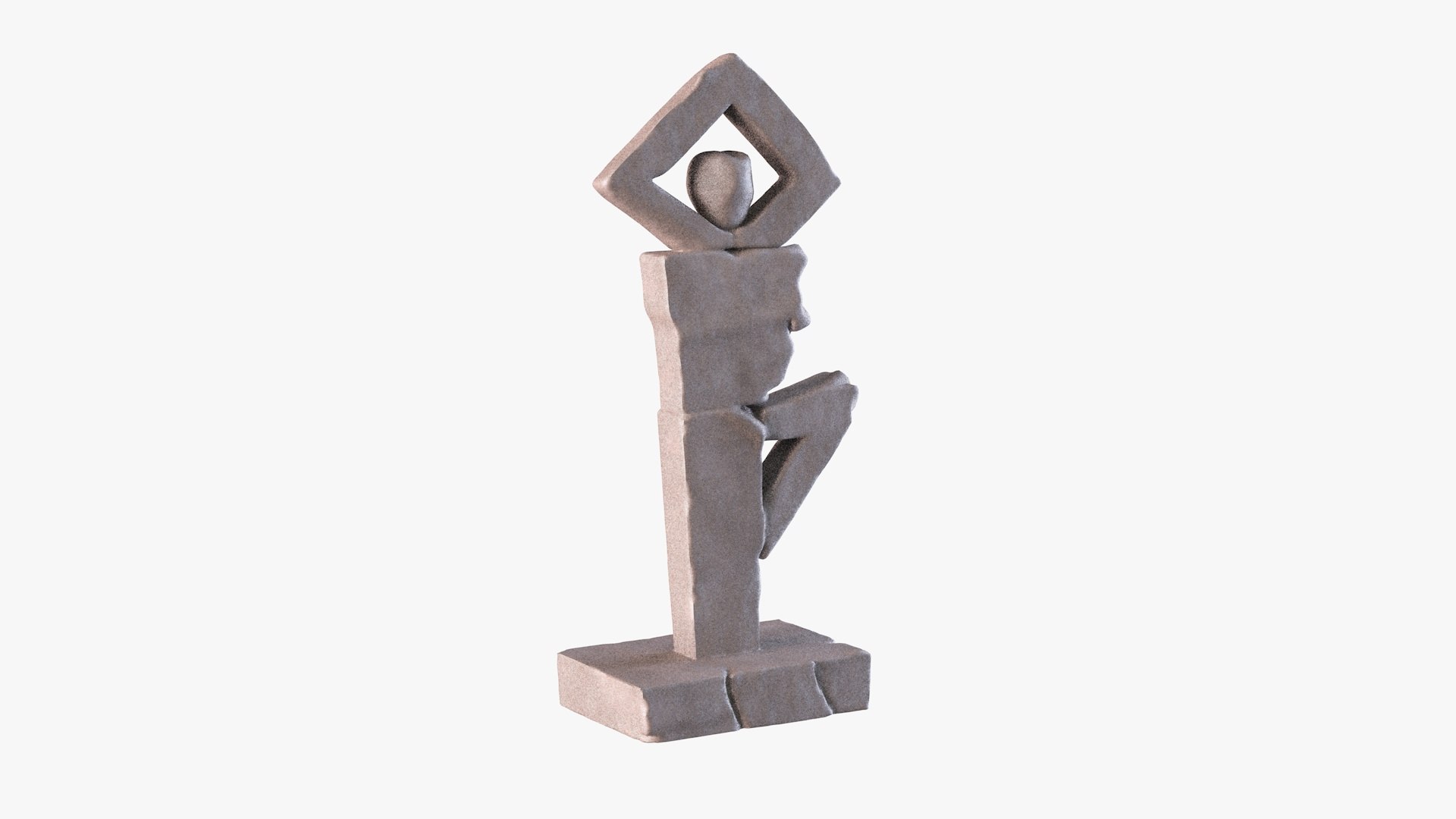 3D Model Stone Statue - TurboSquid 2406834