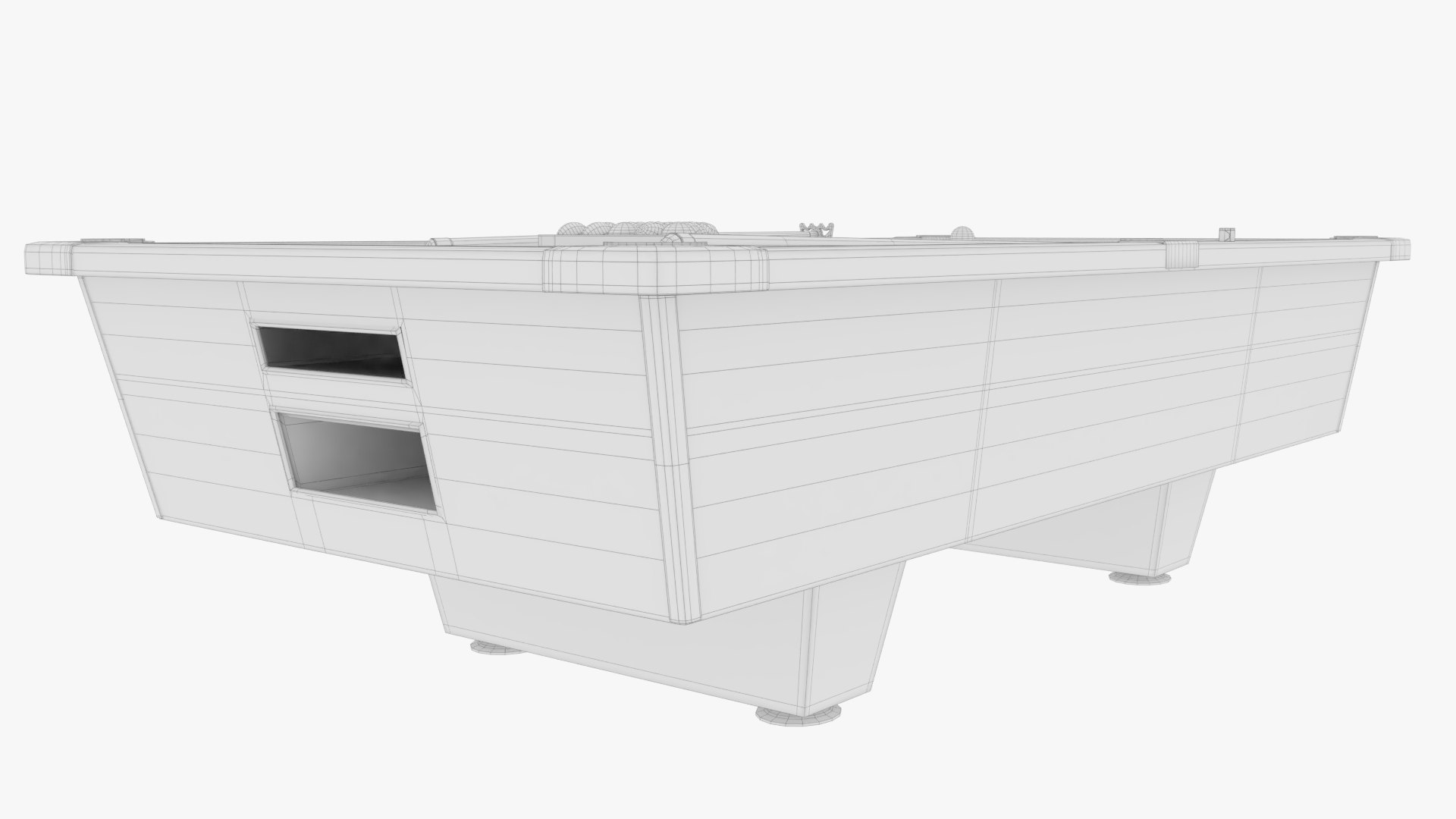 3D Pool Table - TurboSquid 1885895