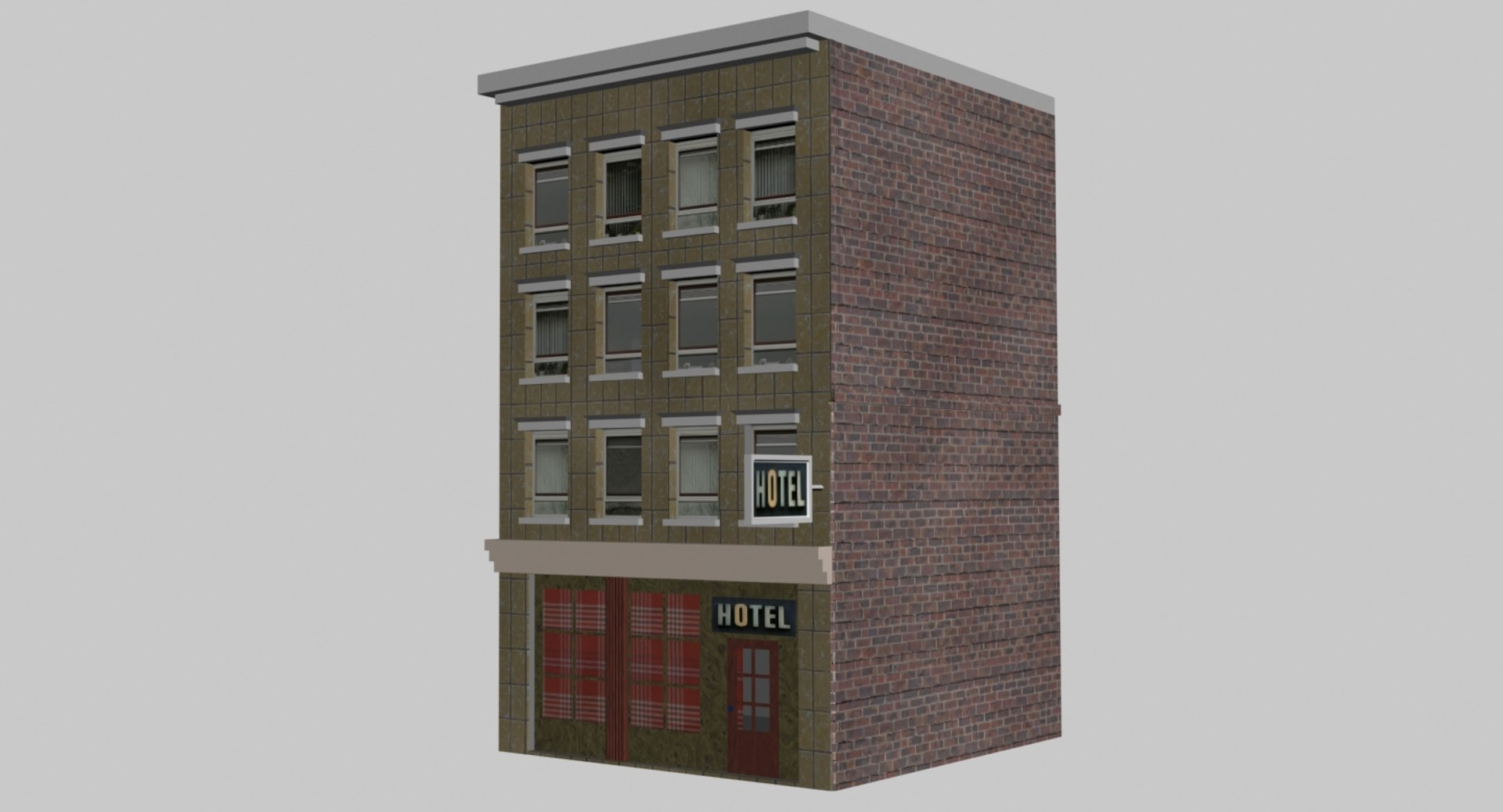 Hotel 3D model - TurboSquid 638880