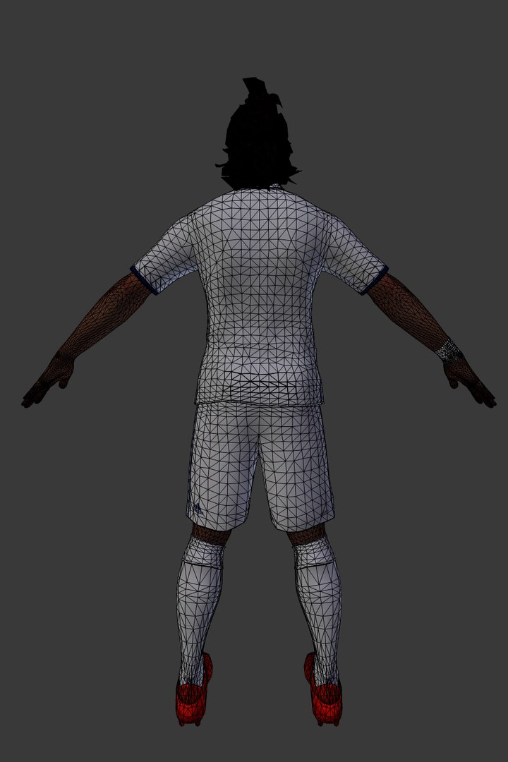 3D Football Player Model - TurboSquid 1276224