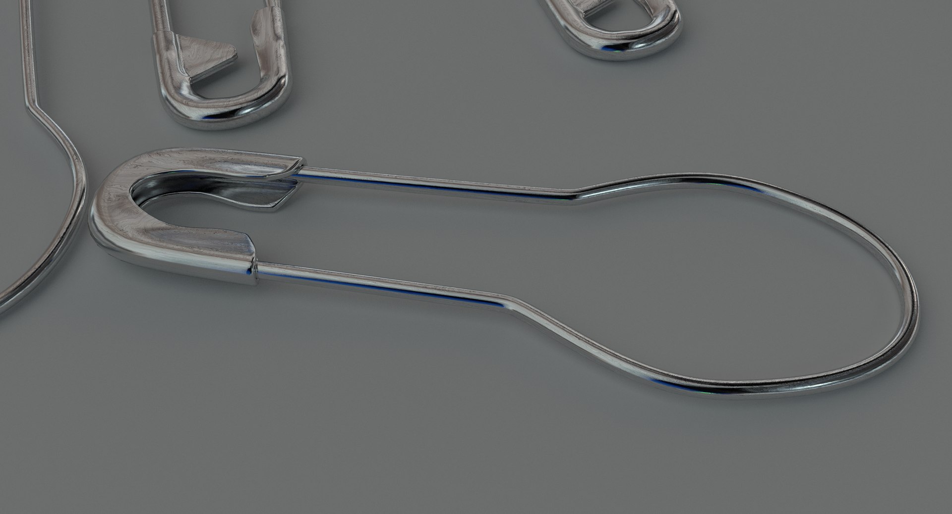 Safety Pins Model - TurboSquid 1190602