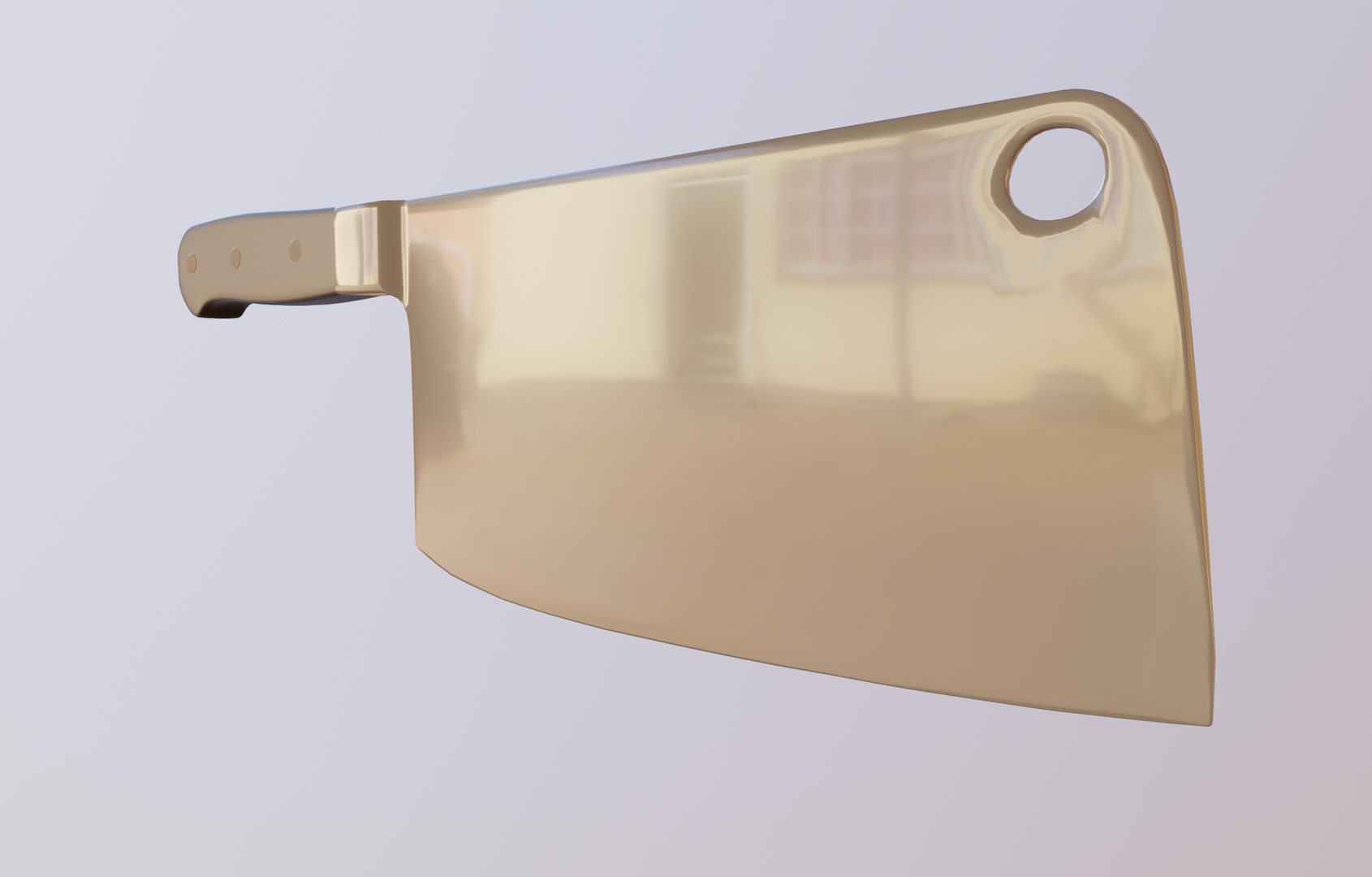 3D Cleaver Handle Model - TurboSquid 1479449