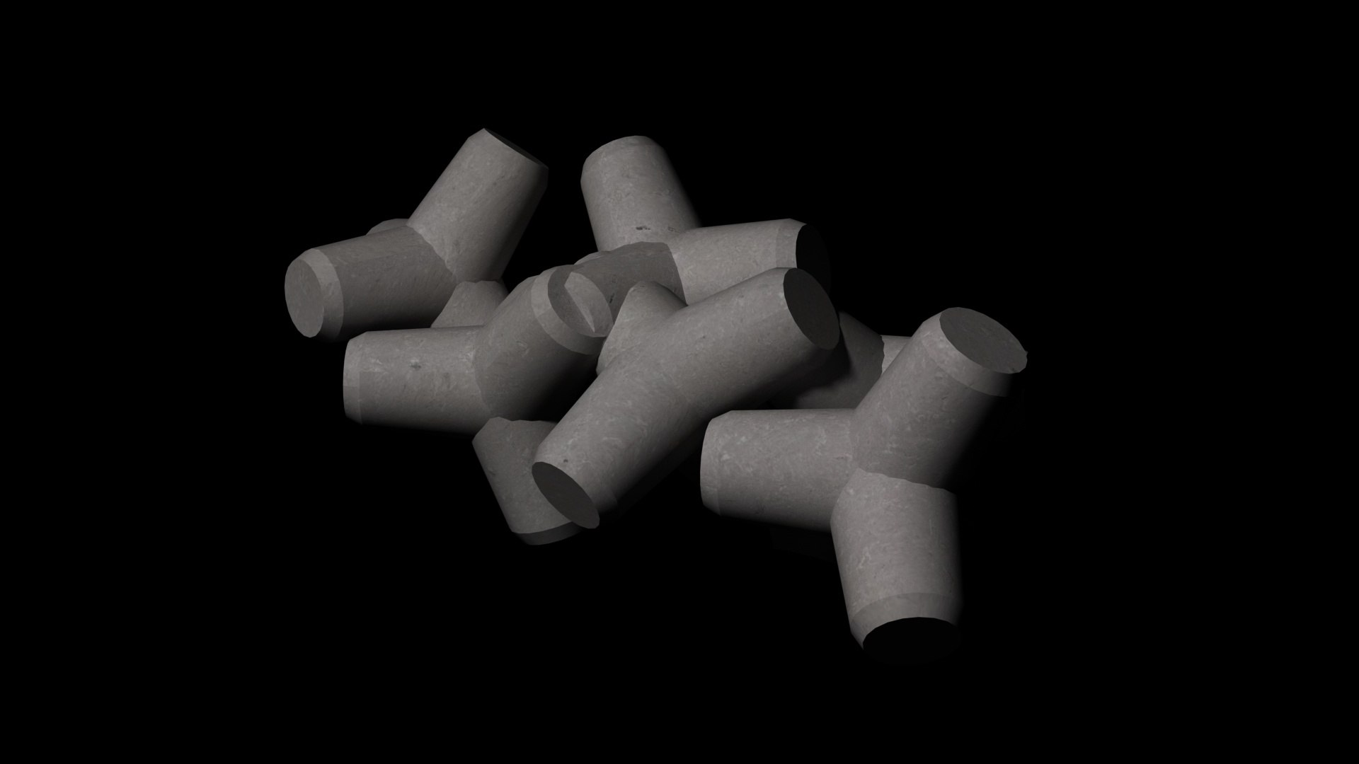 3D Model Tetrapod - TurboSquid 1894311