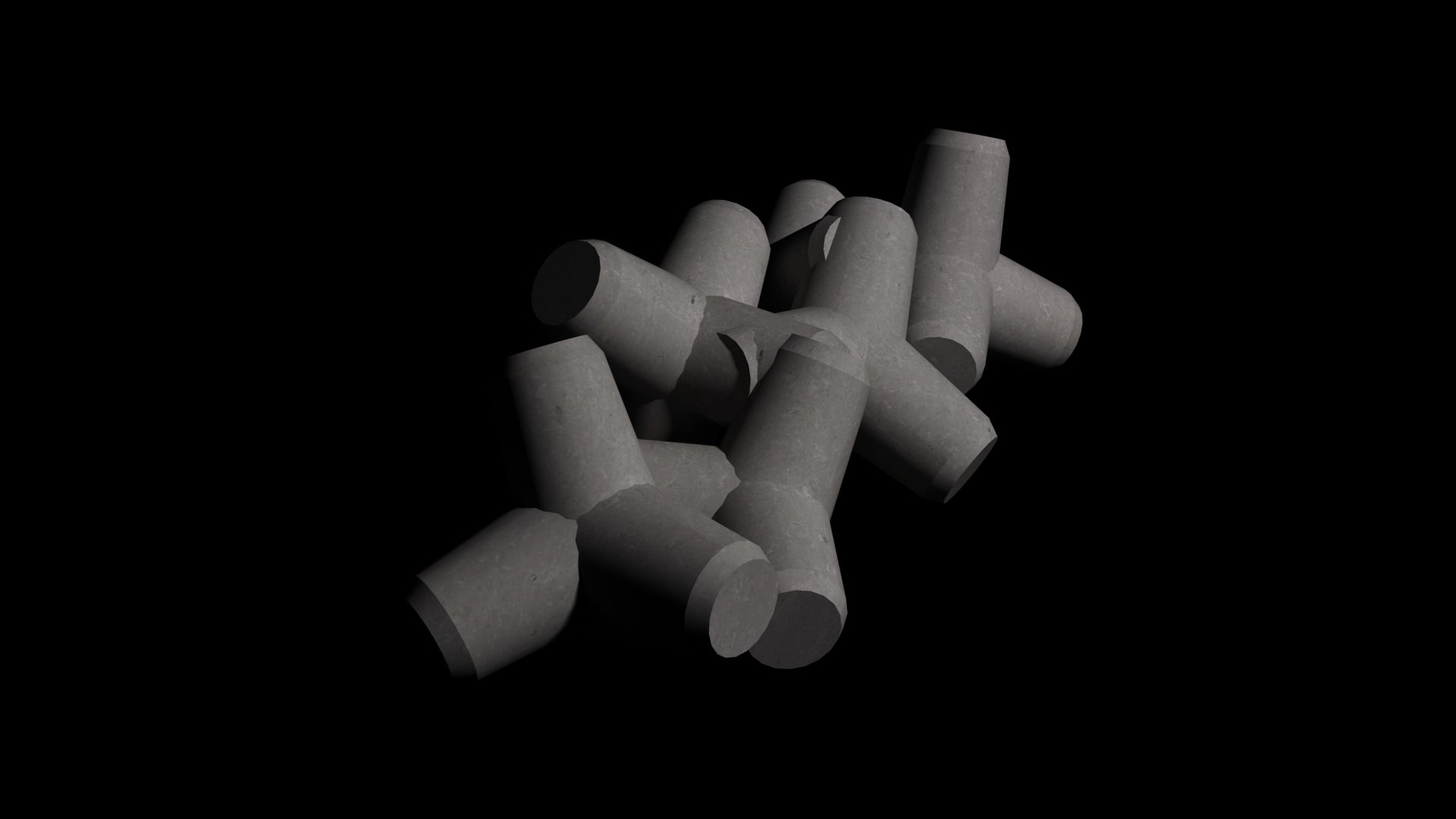 3D Model Tetrapod - TurboSquid 1894311