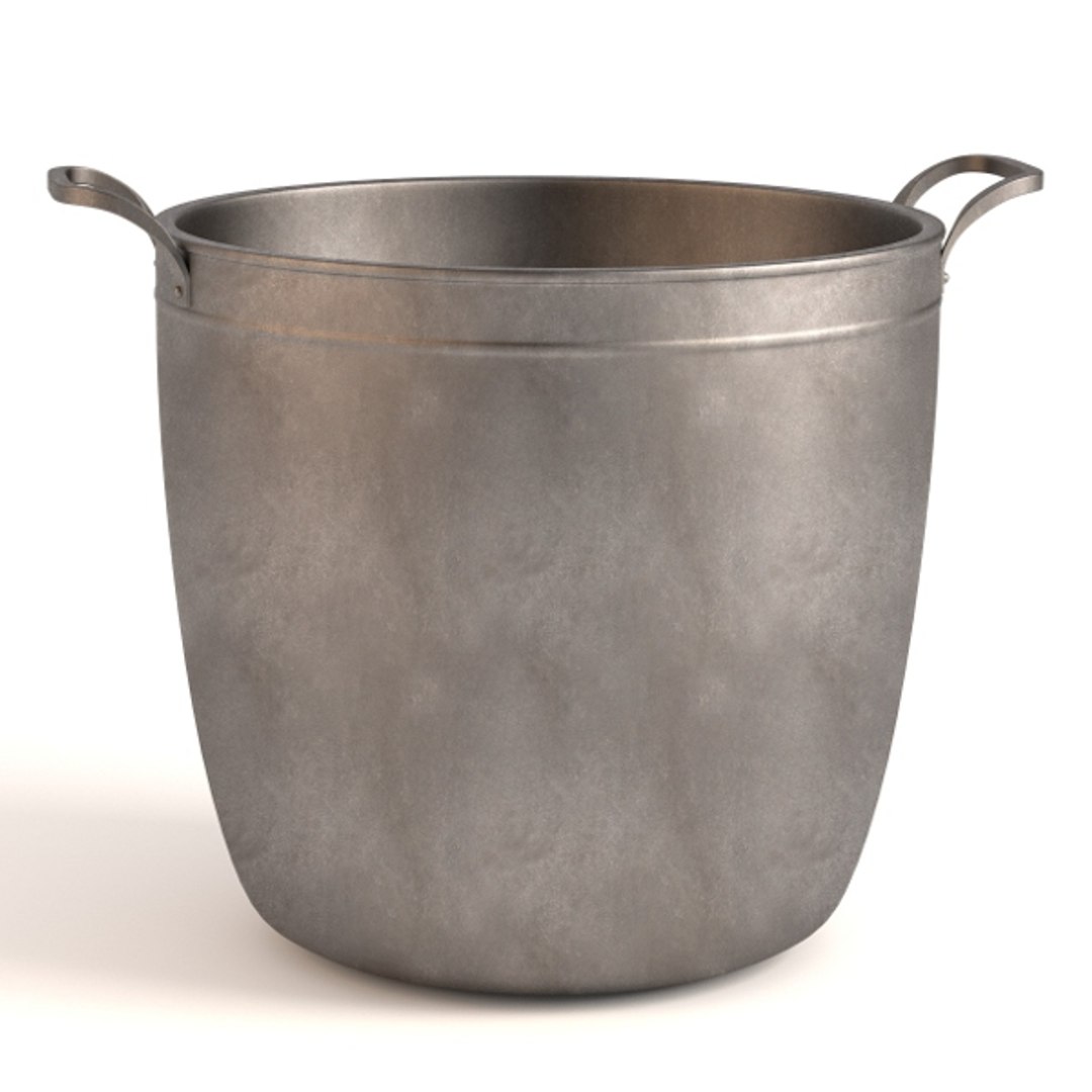antique pots 3d model