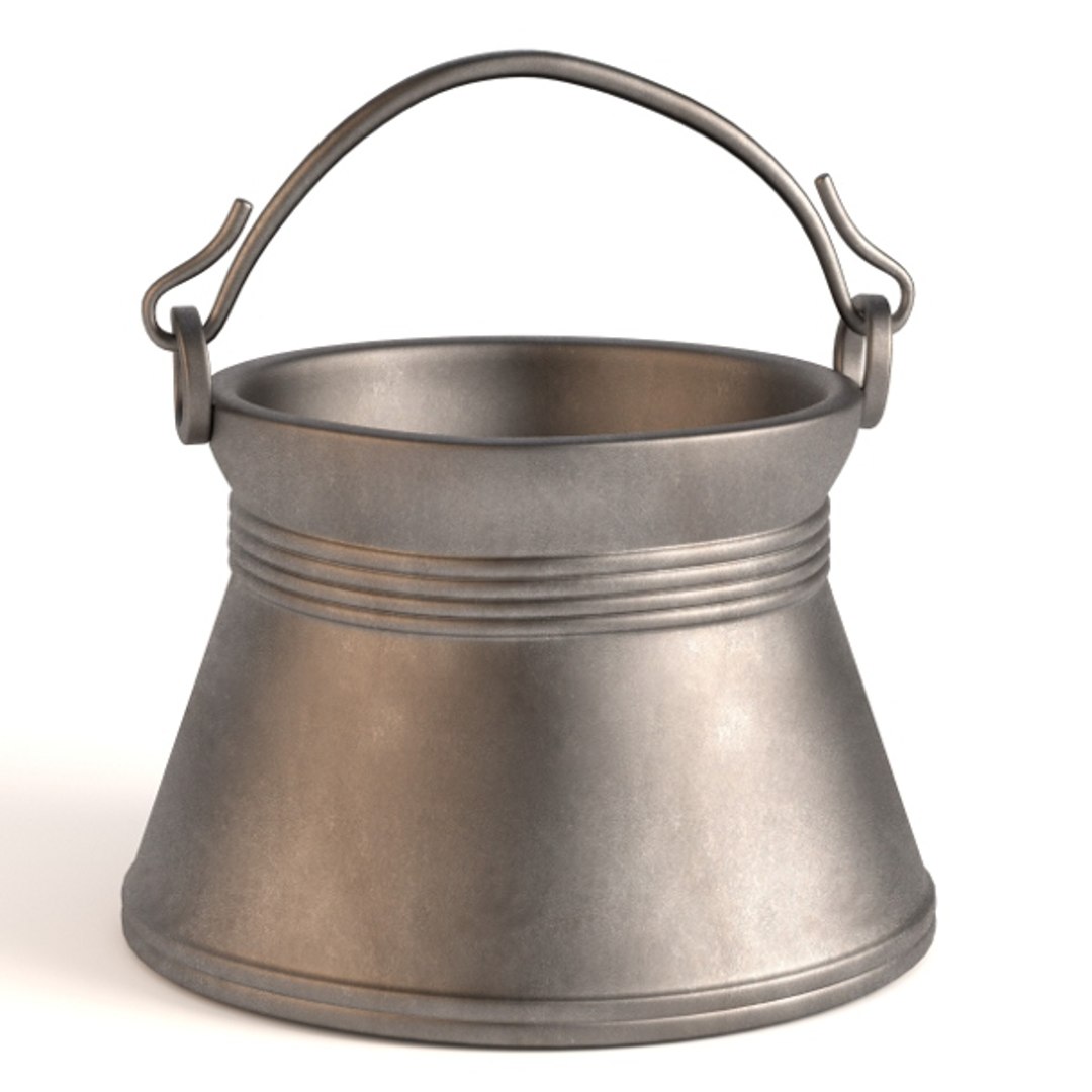 antique pots 3d model