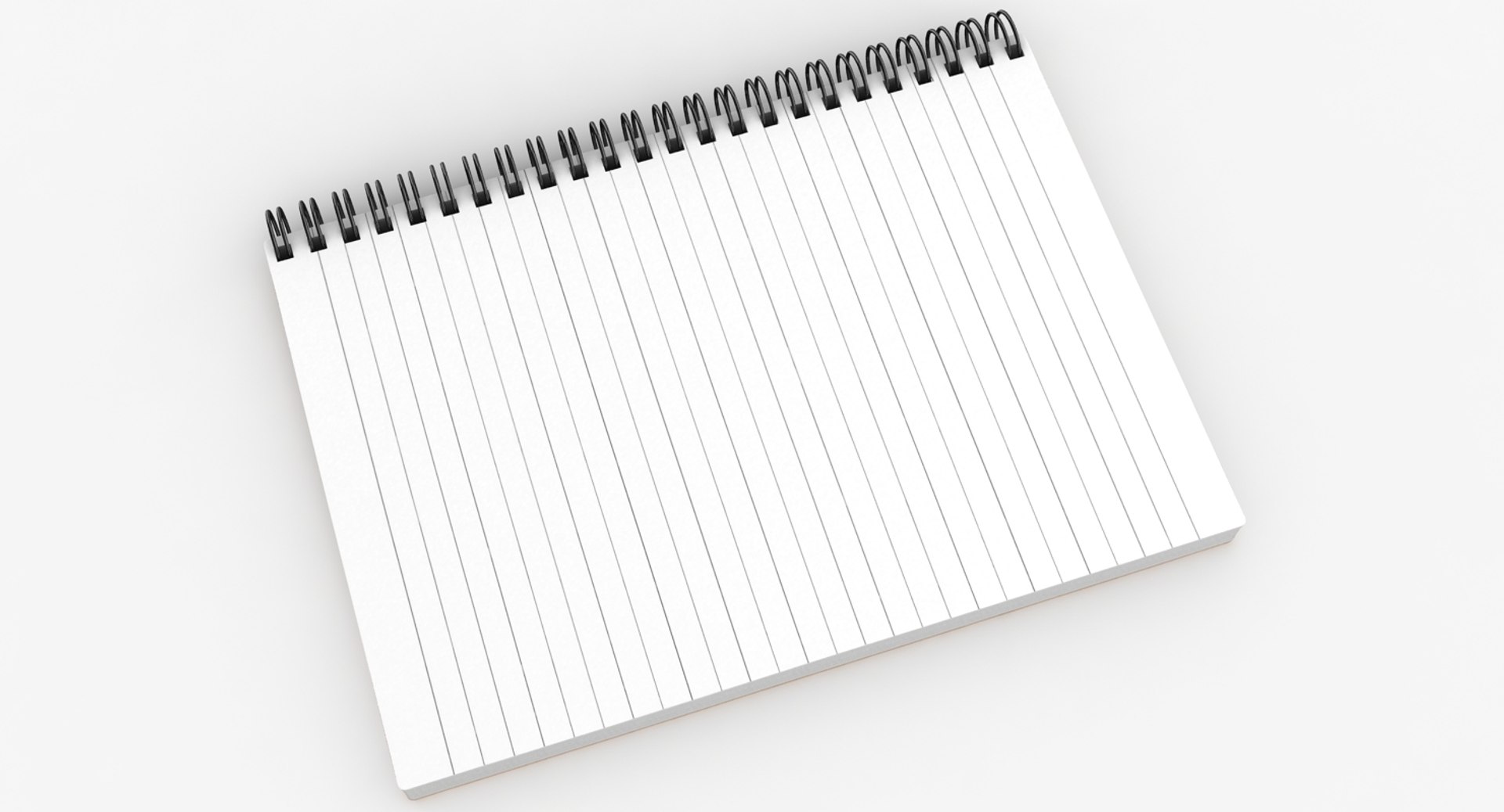 Realistic notebook 2 3D model - TurboSquid 1166025