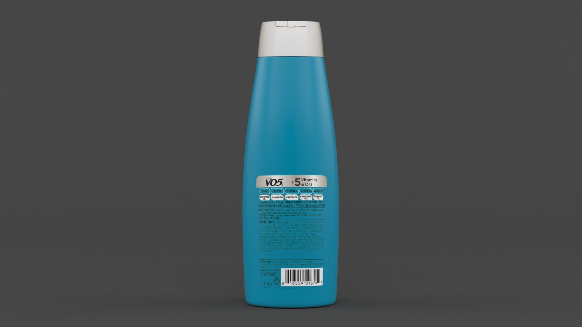 3D Shampoo Bottle - TurboSquid 2039356