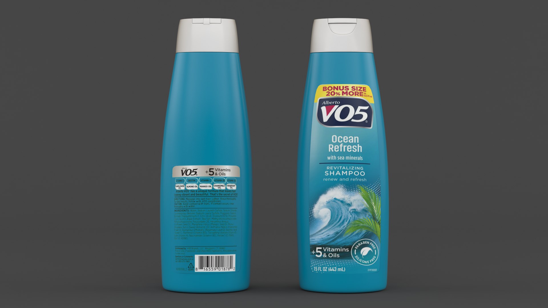 3D Shampoo Bottle - TurboSquid 2039356