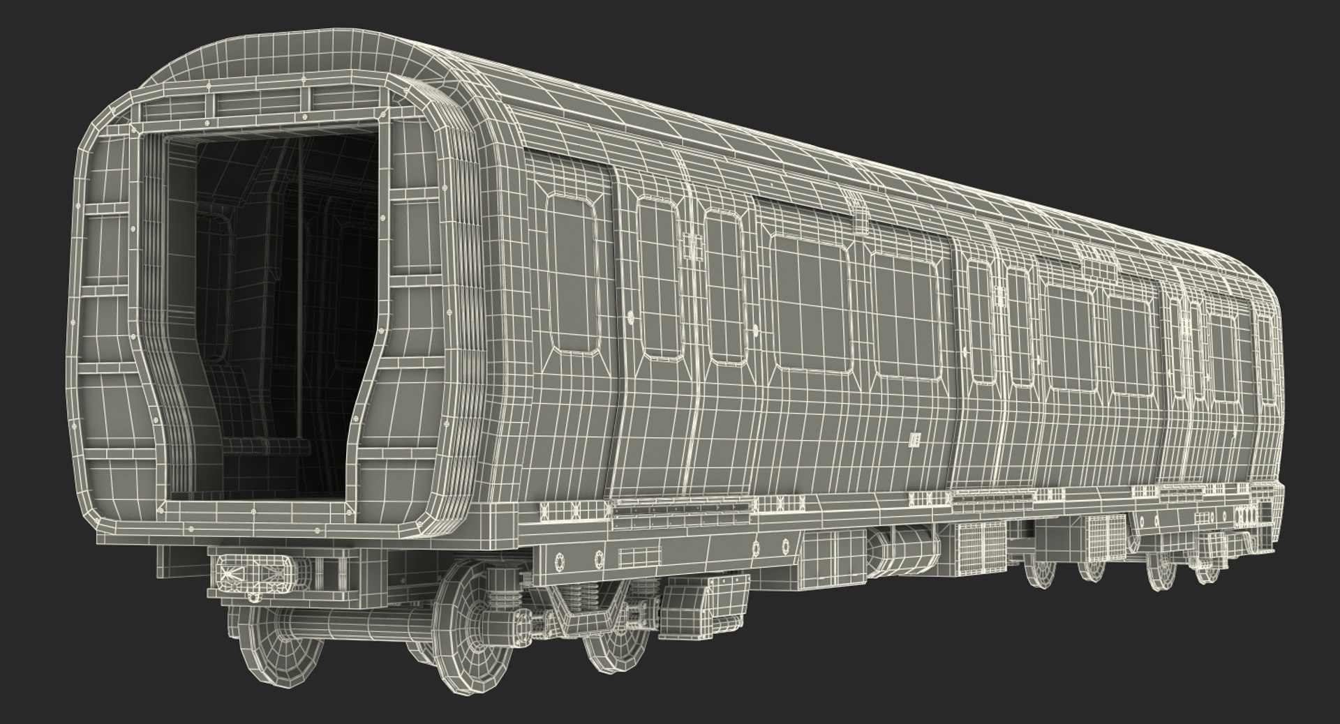 London subway train s8 model - TurboSquid 1305597