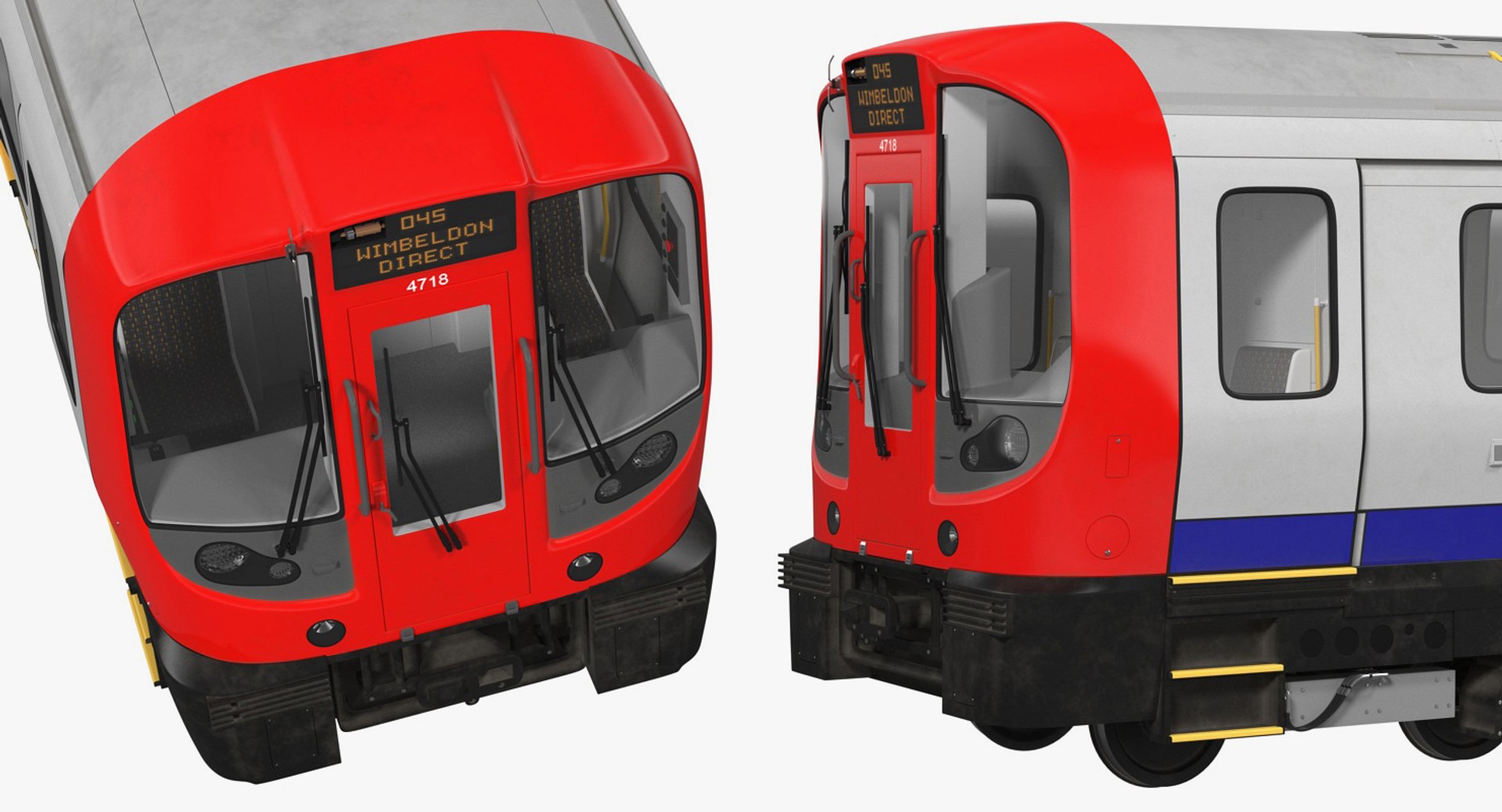 London Subway Train S8 Model - TurboSquid 1305597