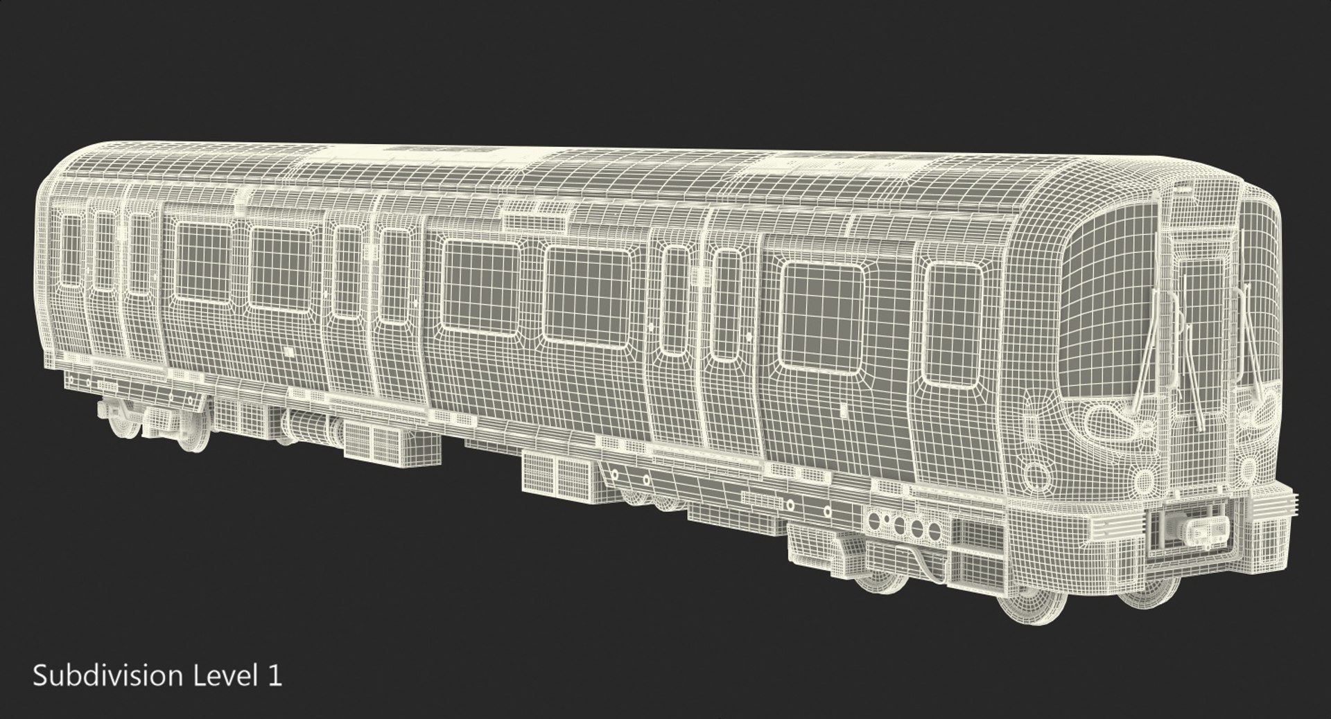 London Subway Train S8 Model - TurboSquid 1305597