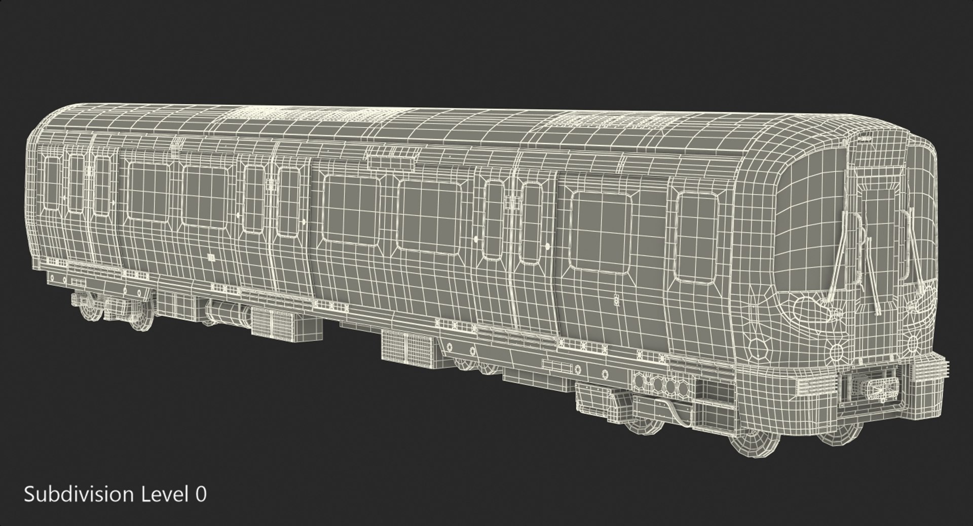 London Subway Train S8 Model - TurboSquid 1305597