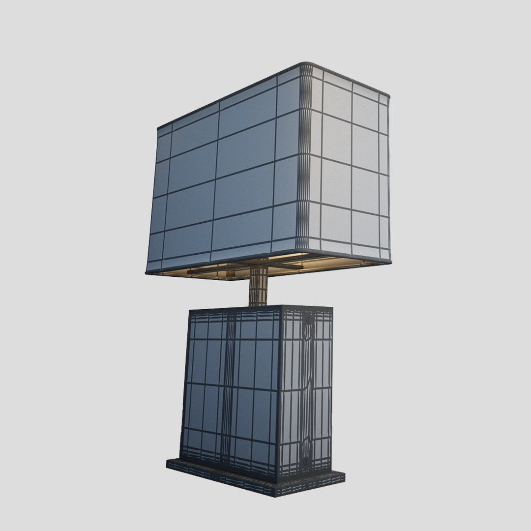3d Model Freya Lamp