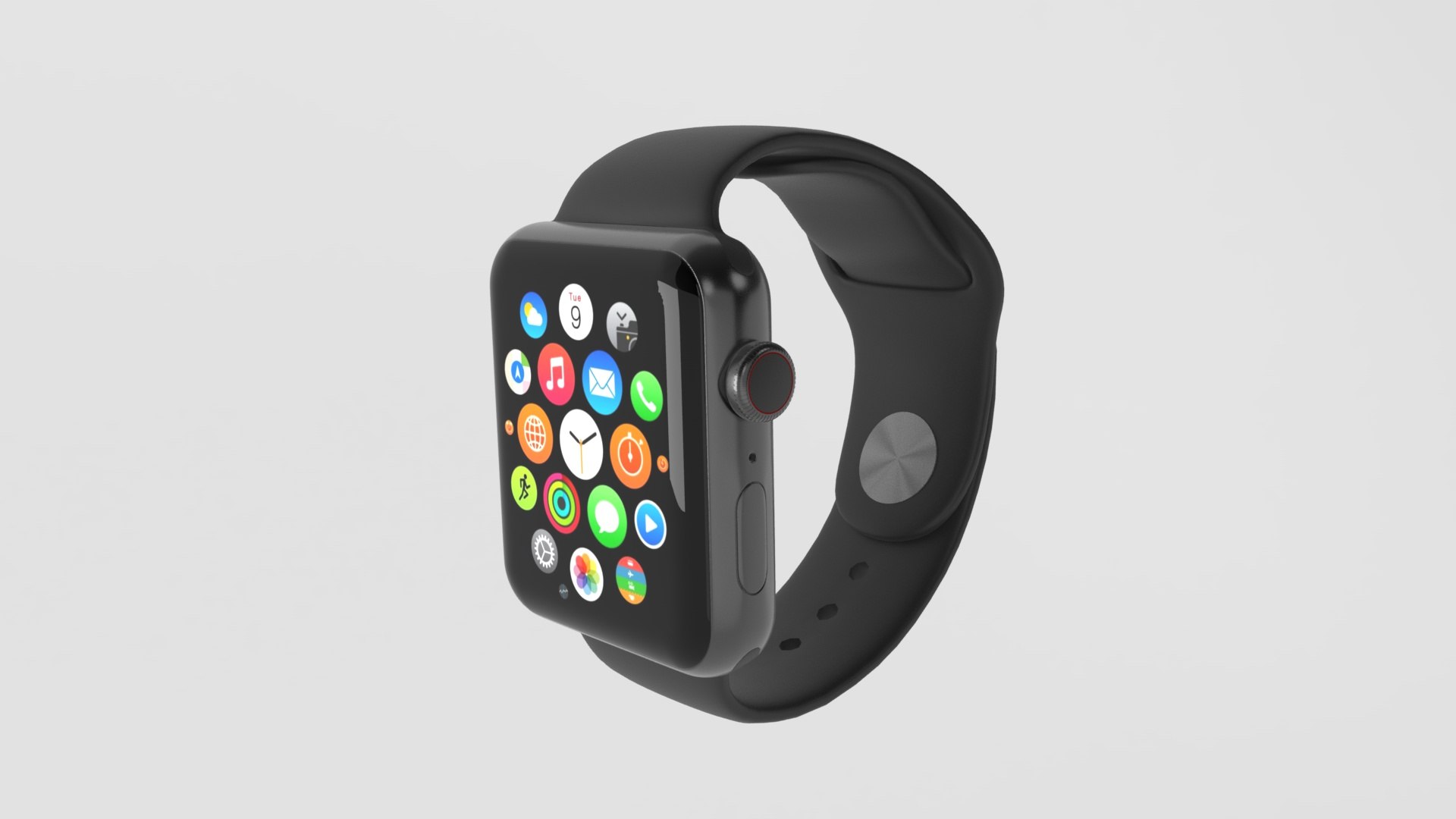 3D Apple Watch Model - TurboSquid 1247938