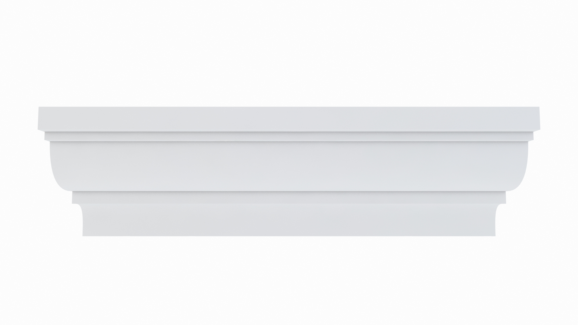 3D Model Cornice 122 Straight - TurboSquid 2027230