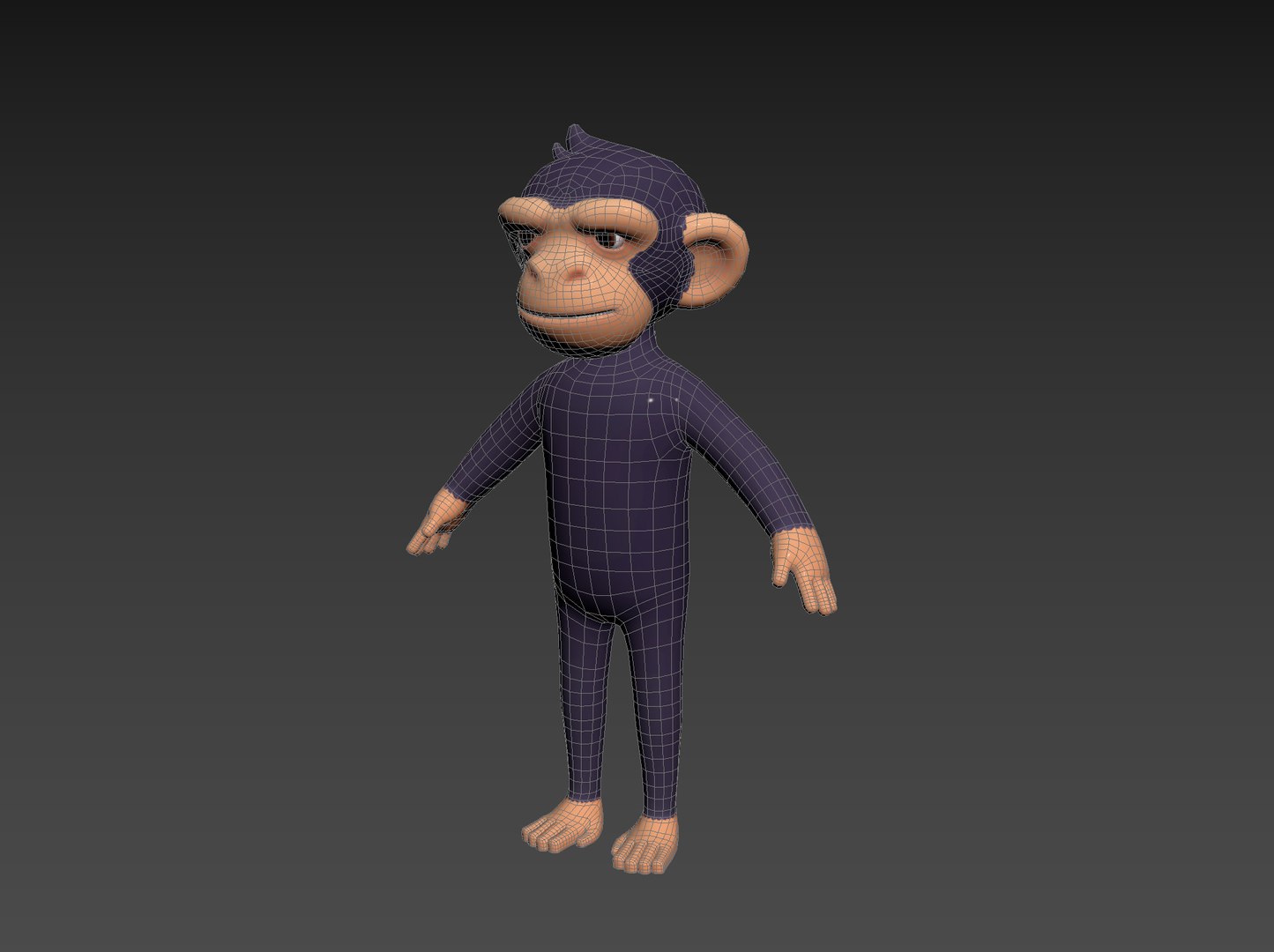 Character109 Chimpanzee 3D Model - TurboSquid 1724053