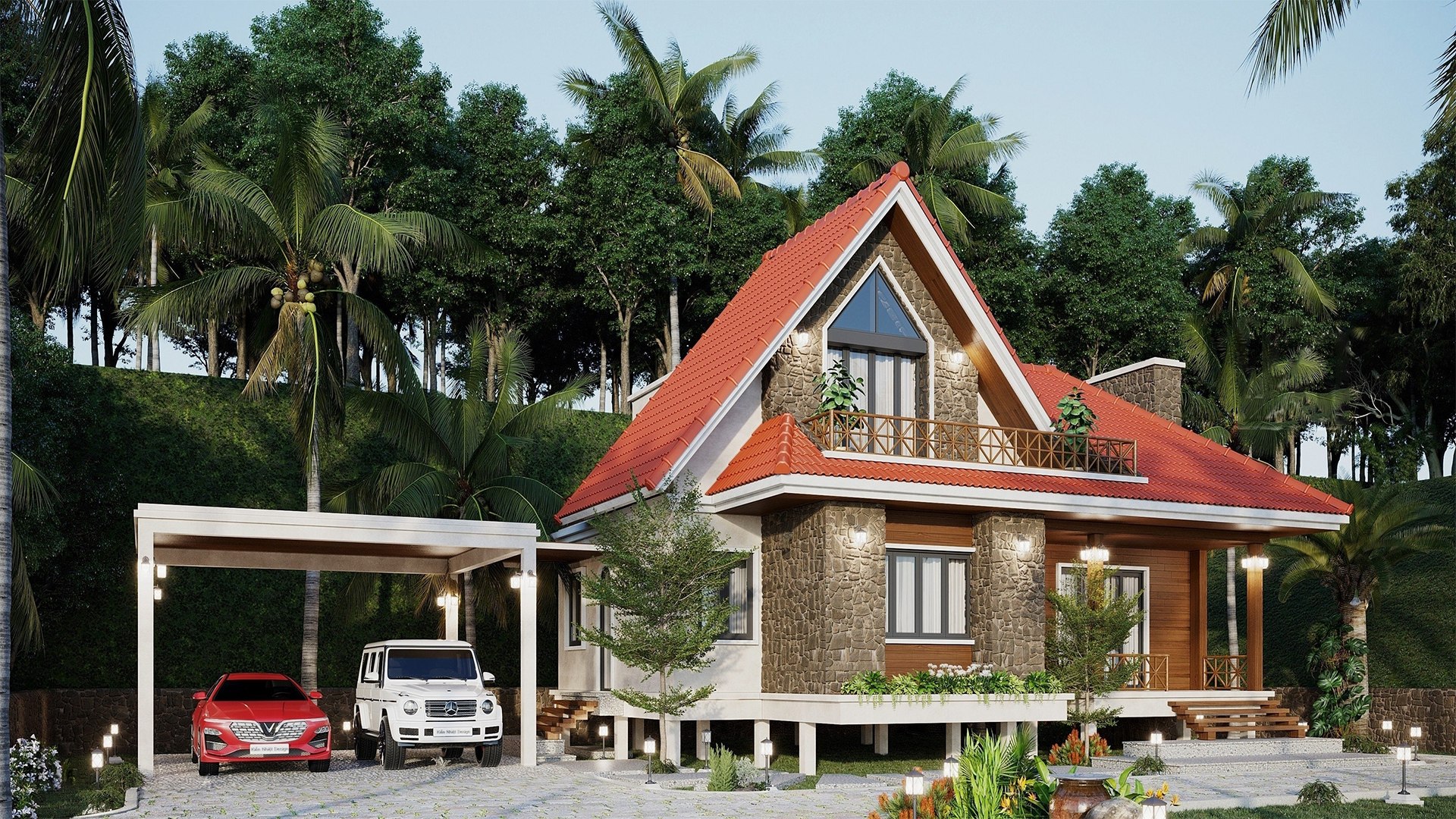 Homestay Resort House 02 - SuperCAT 3D - TurboSquid 2135453