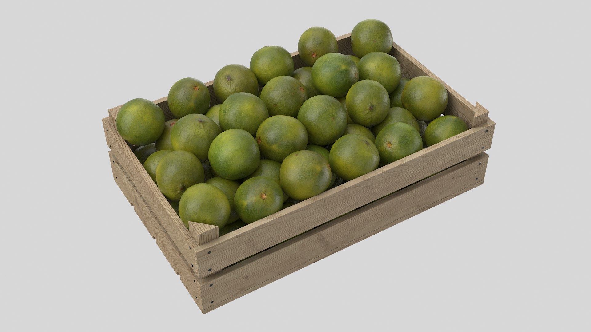 Lime Crate 3D model - TurboSquid 1887943