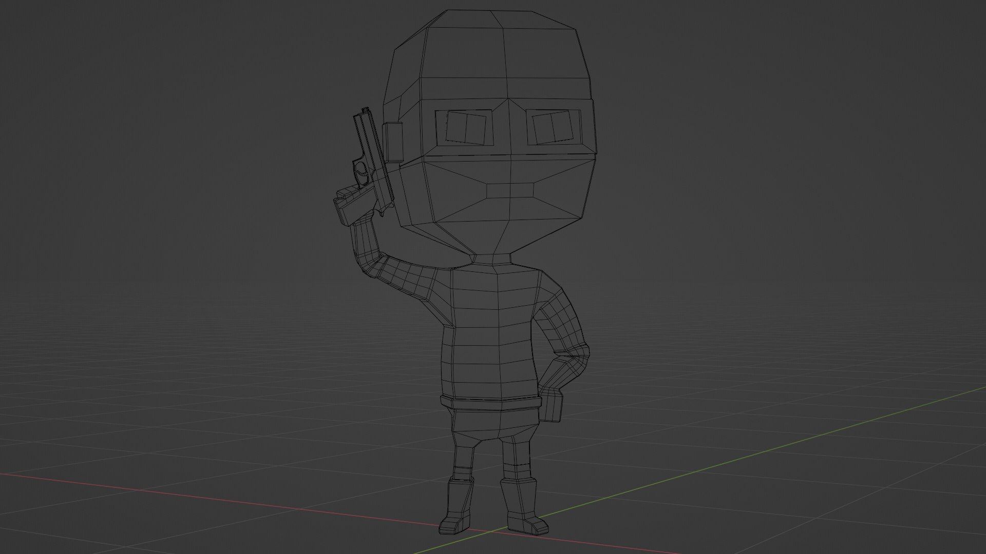 Low Poly Rigged Animated Theif 3D Model 3D Model - TurboSquid 1948290