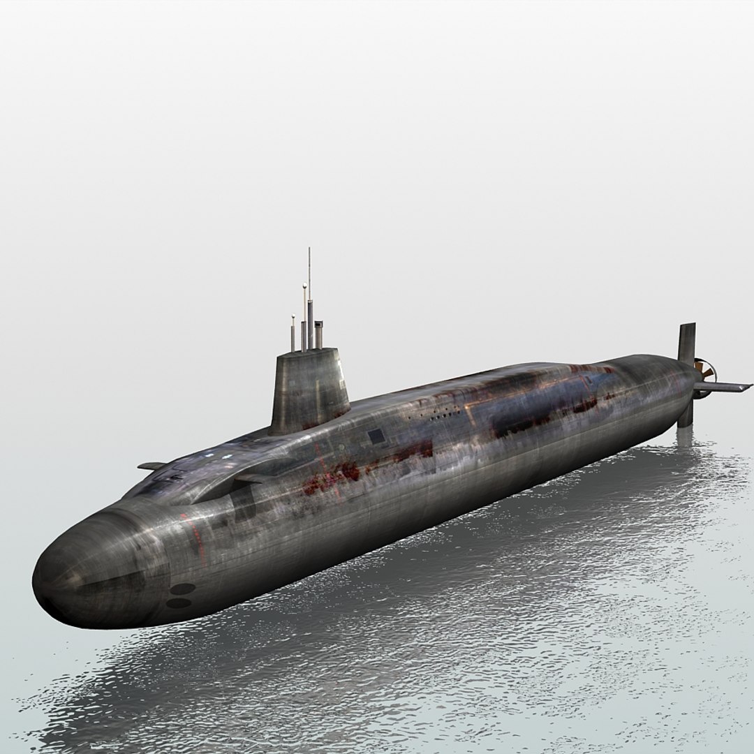 Obj Hms Vanguard S28 Submarine