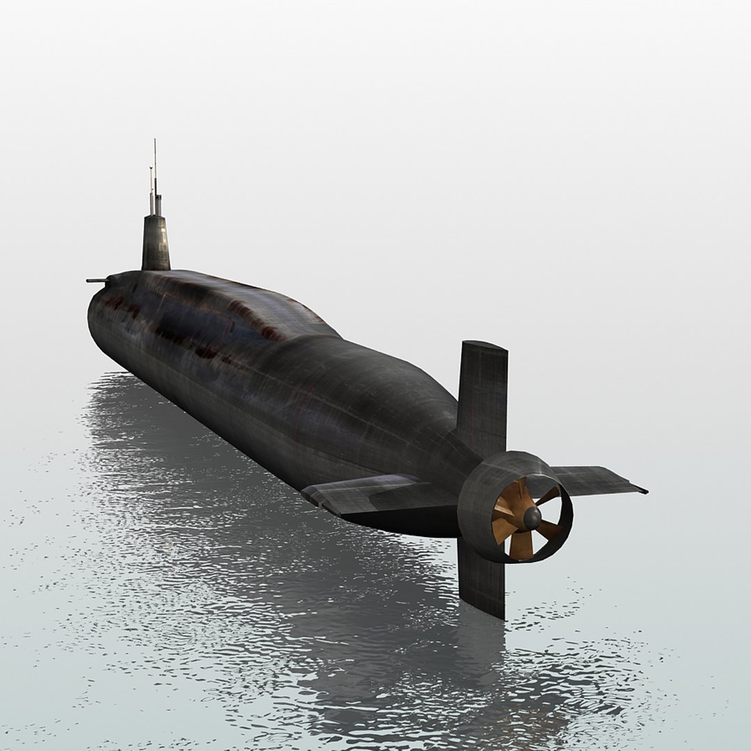 Obj Hms Vanguard S28 Submarine