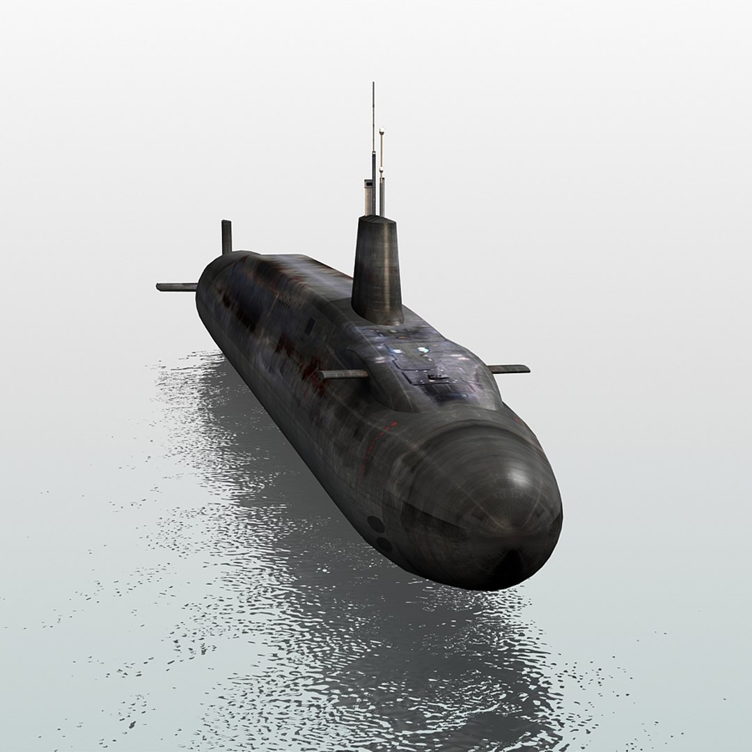 Obj Hms Vanguard S28 Submarine