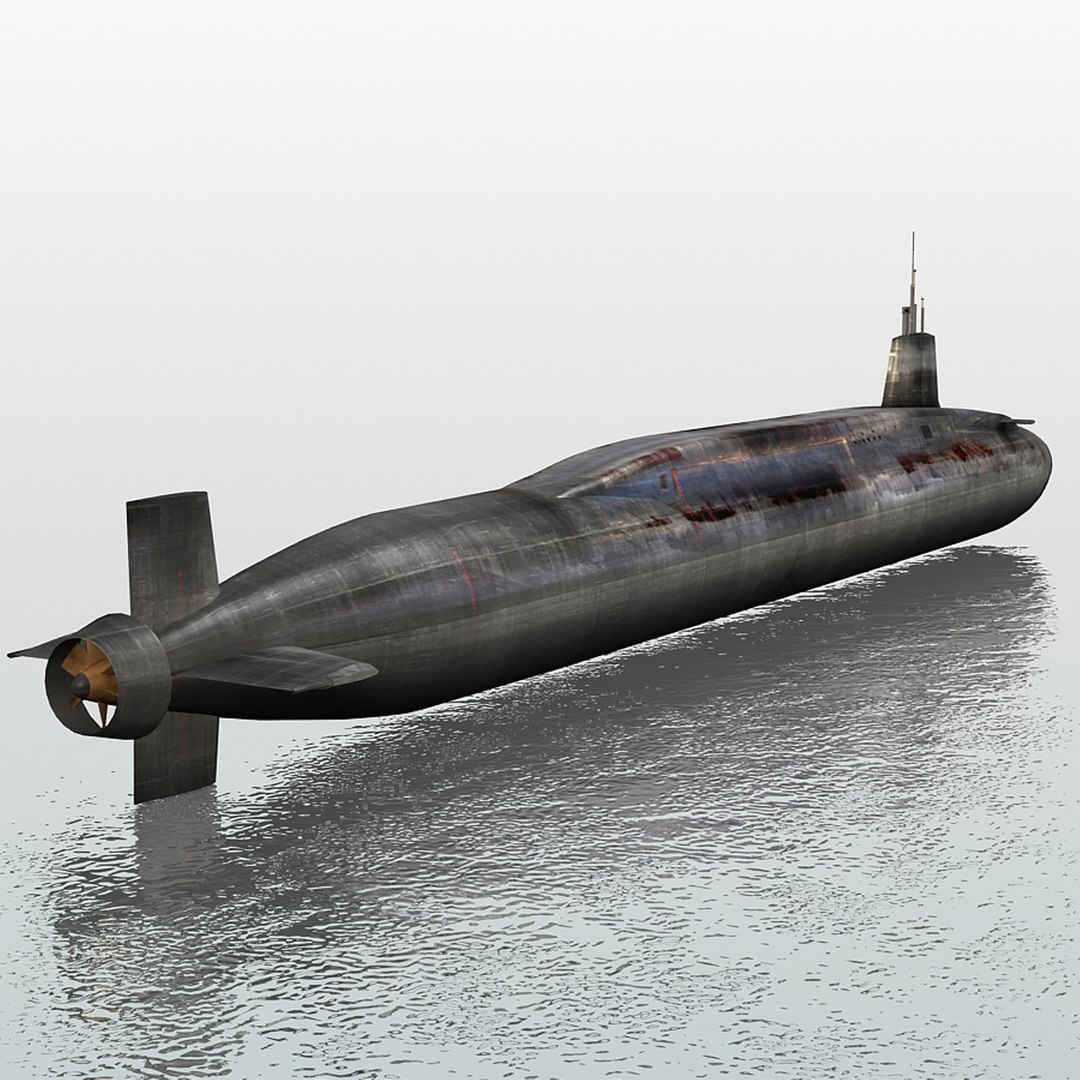 Obj Hms Vanguard S28 Submarine