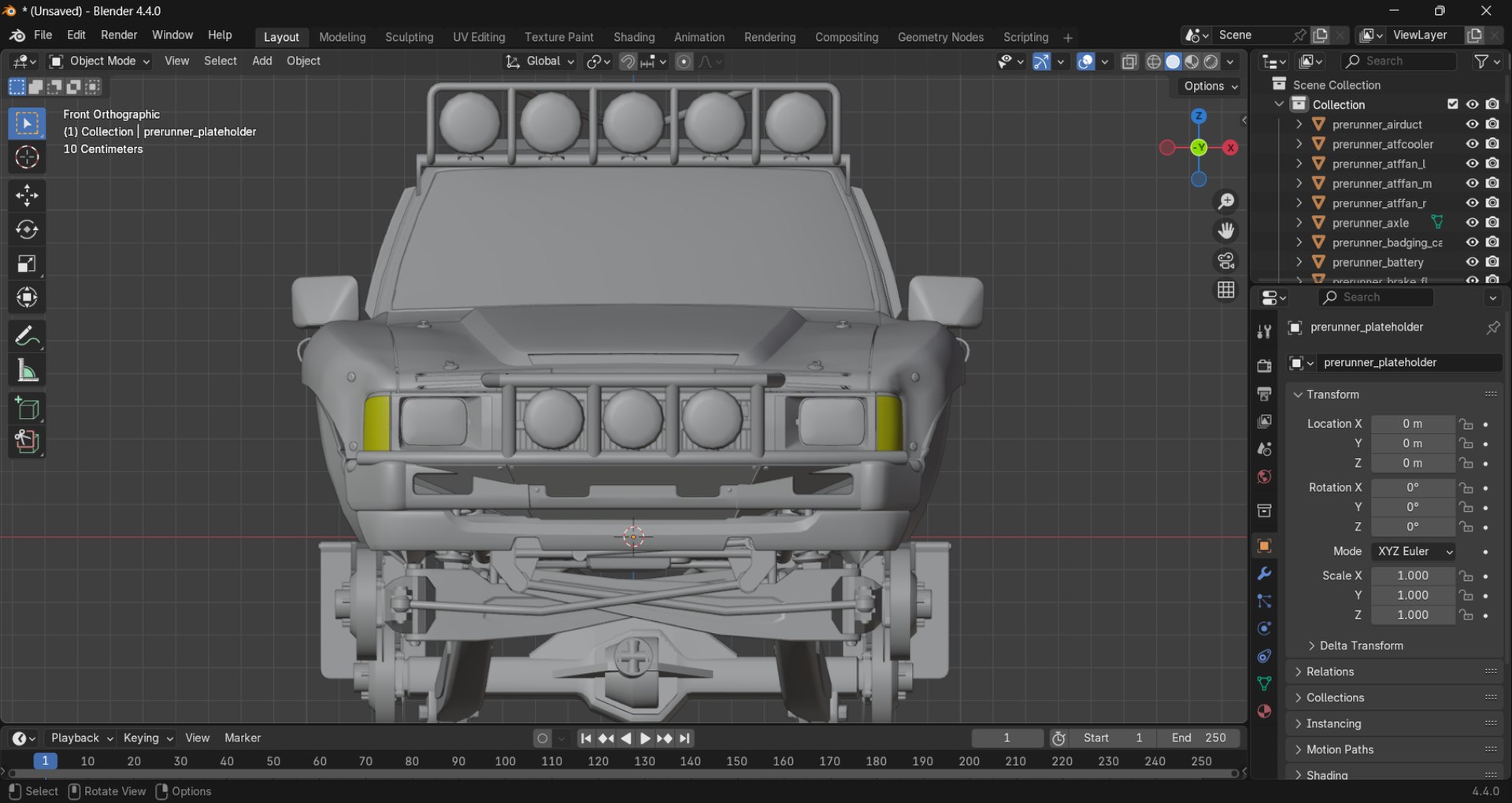 Toyota Pre Runner 3D Model - TurboSquid 2402121