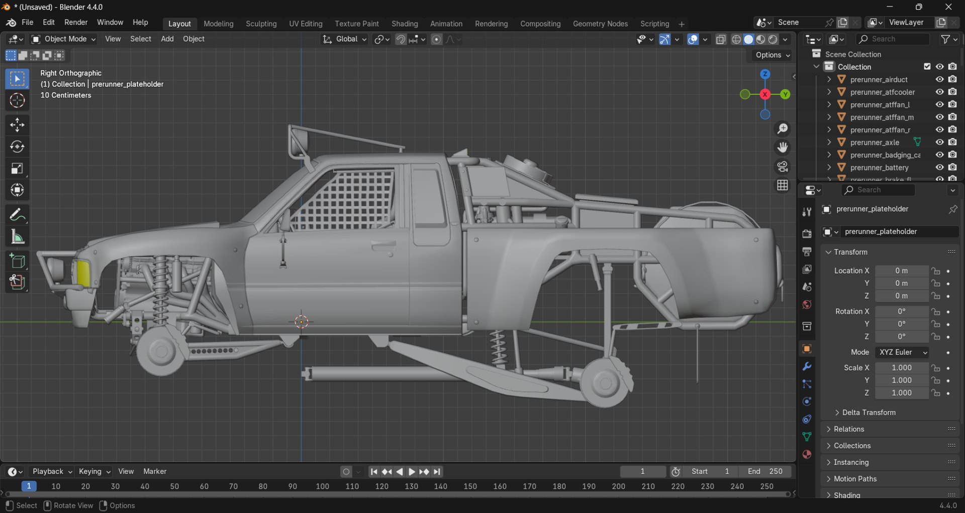 Toyota Pre Runner 3D Model - TurboSquid 2402121