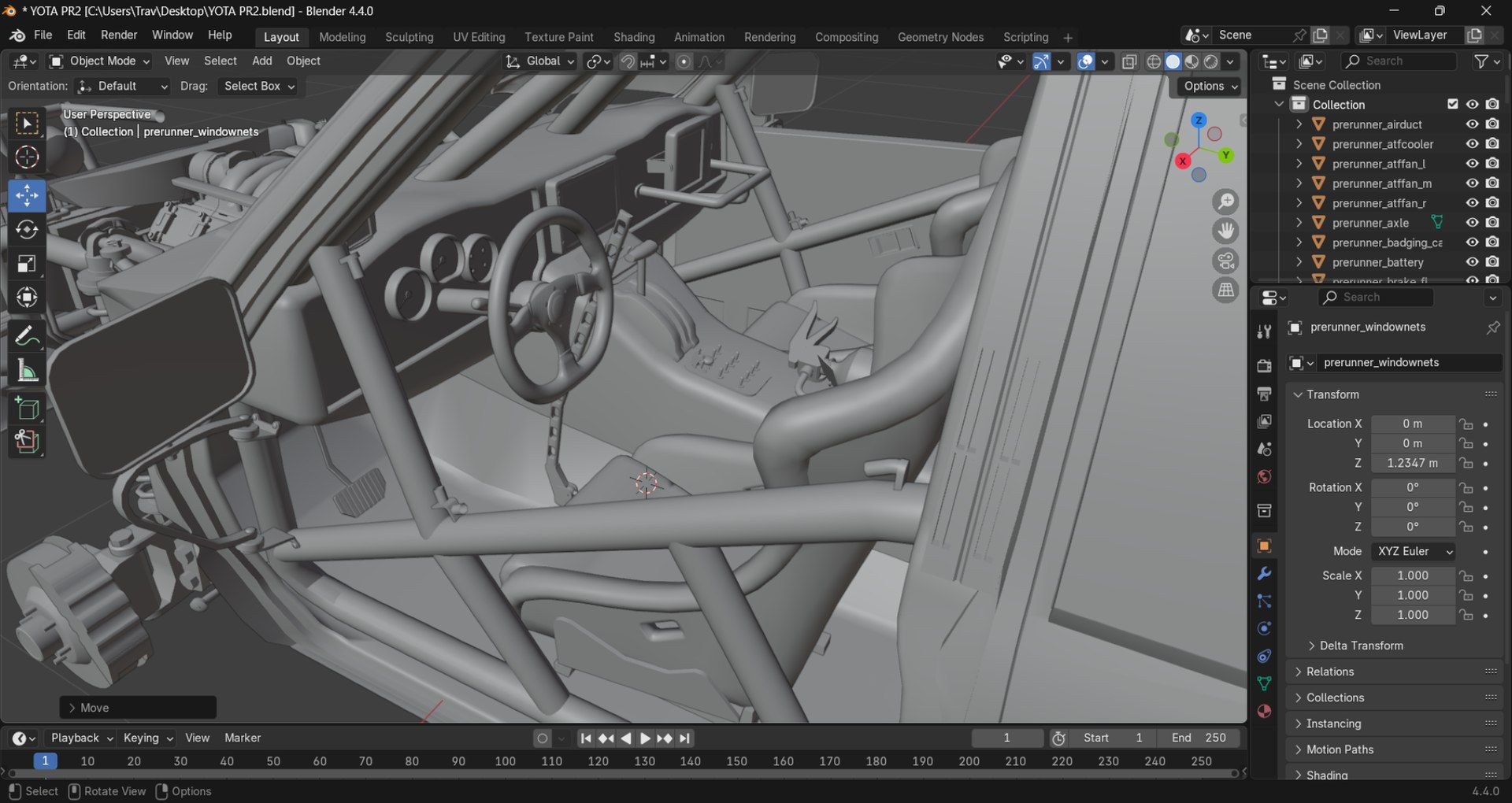 Toyota Pre Runner 3D Model - TurboSquid 2402121