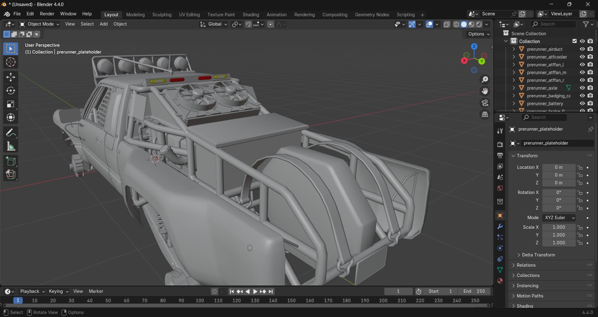 Toyota Pre Runner 3D Model - TurboSquid 2402121