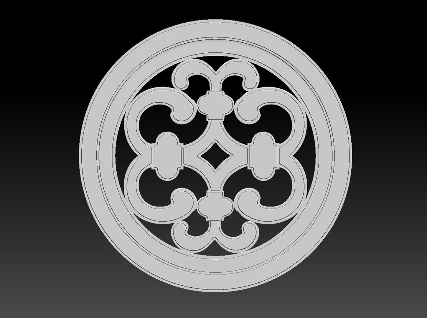 3D Circle Pattern 3D Print - TurboSquid 2249529