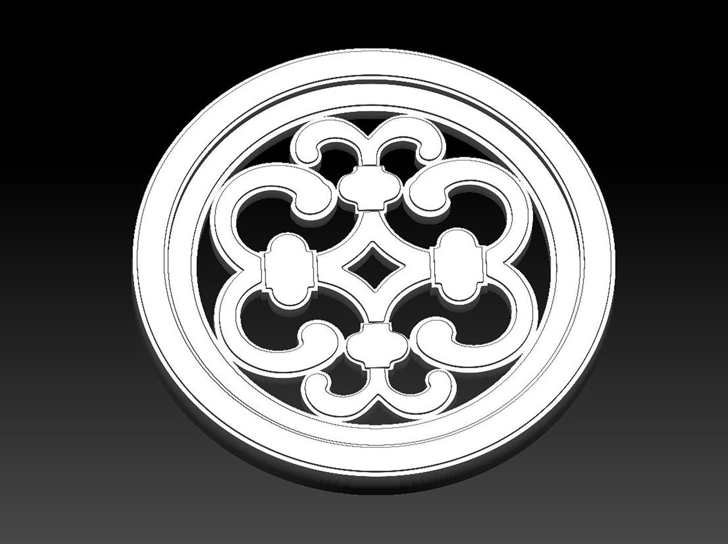 3D Circle Pattern 3D Print - TurboSquid 2249529