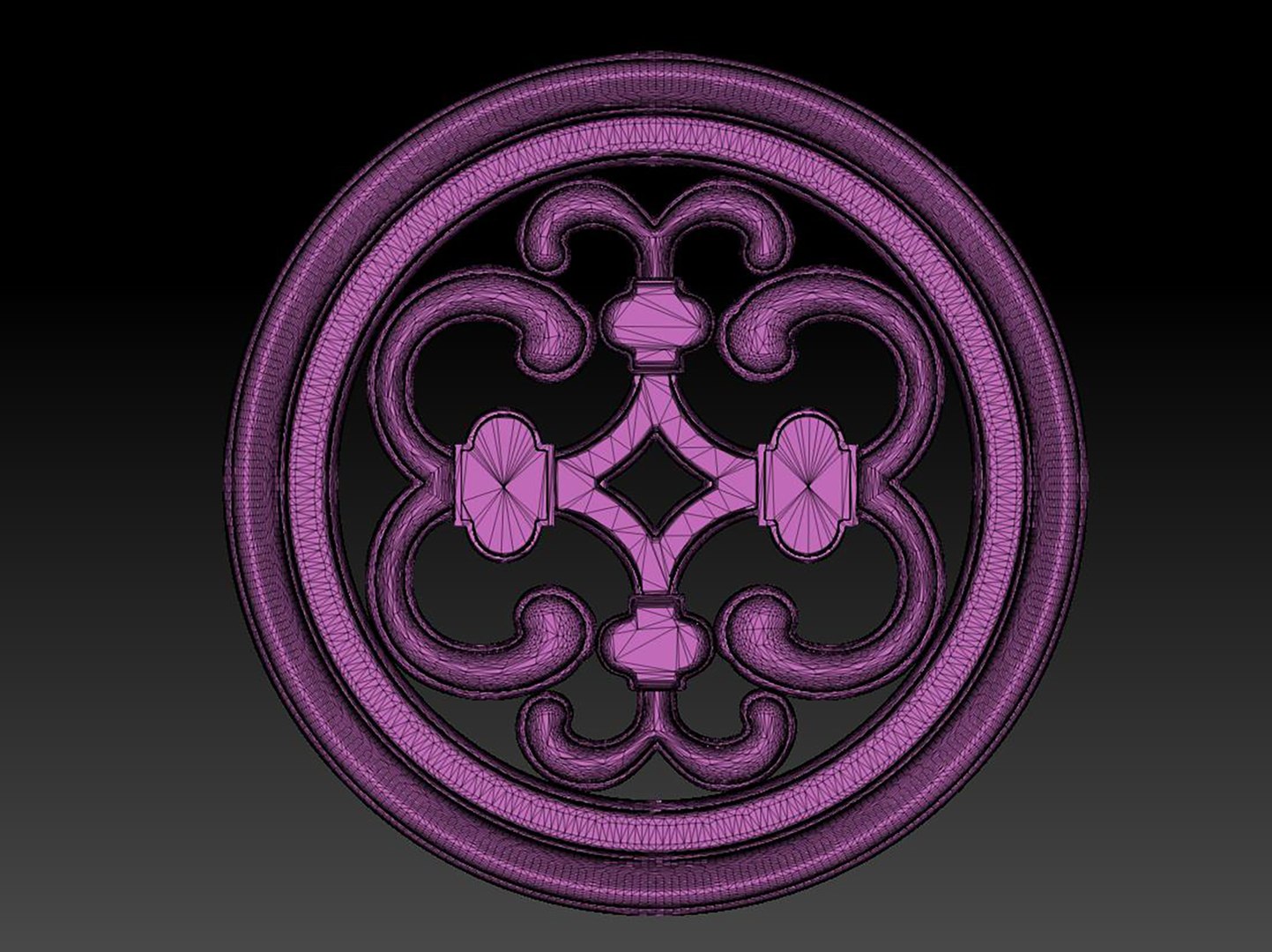 3D Circle Pattern 3D Print - TurboSquid 2249529