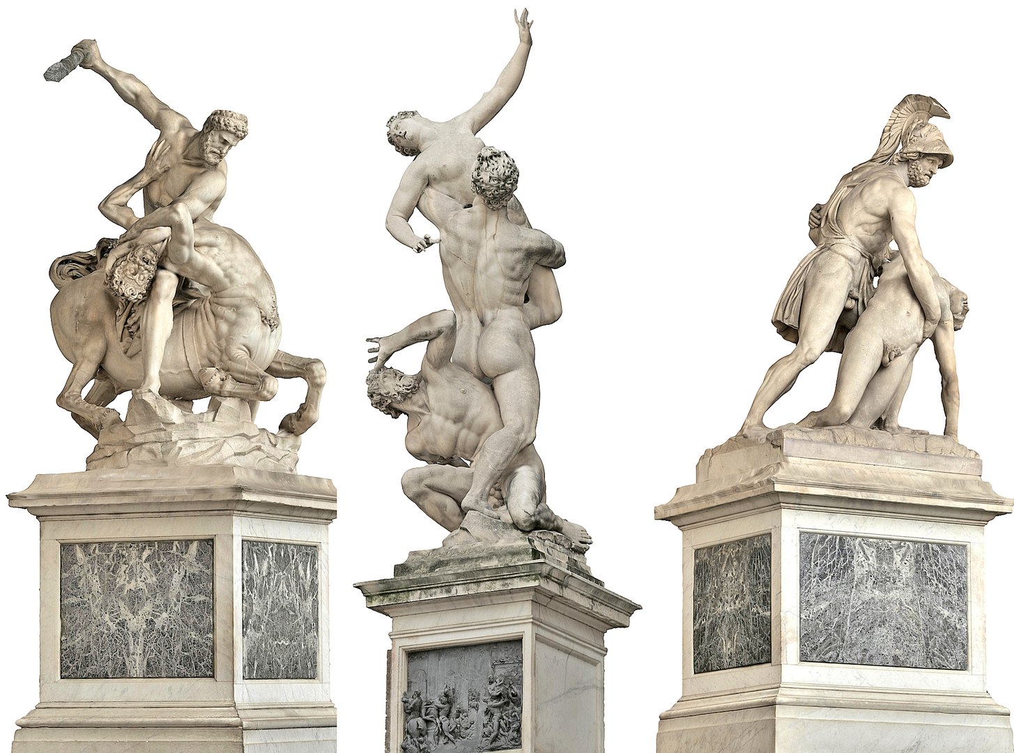 Statue Pack 3 3D Model - TurboSquid 1771297