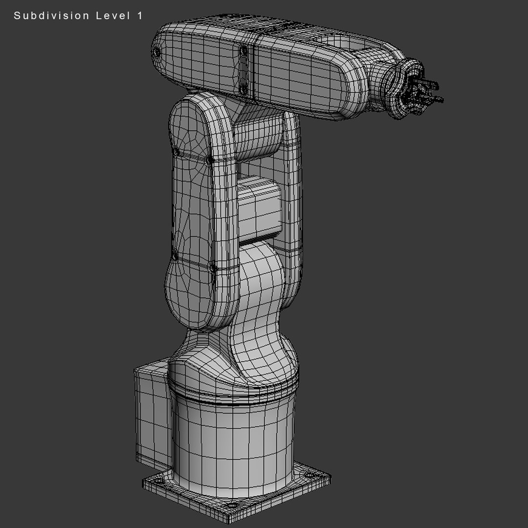 lab robot cell 3d model