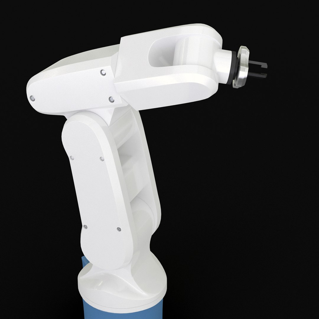 lab robot cell 3d model