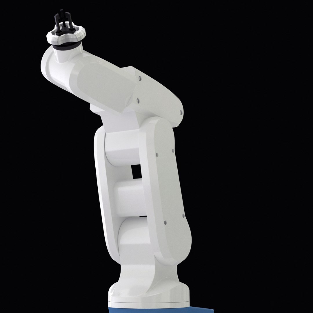 lab robot cell 3d model