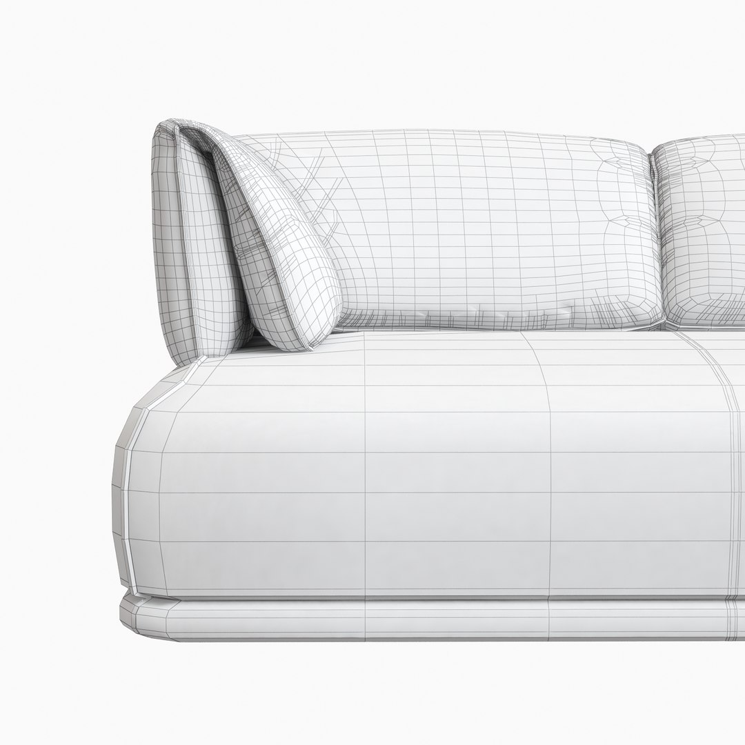 Papoose Sofa Arflex Luca Model - TurboSquid 1216685