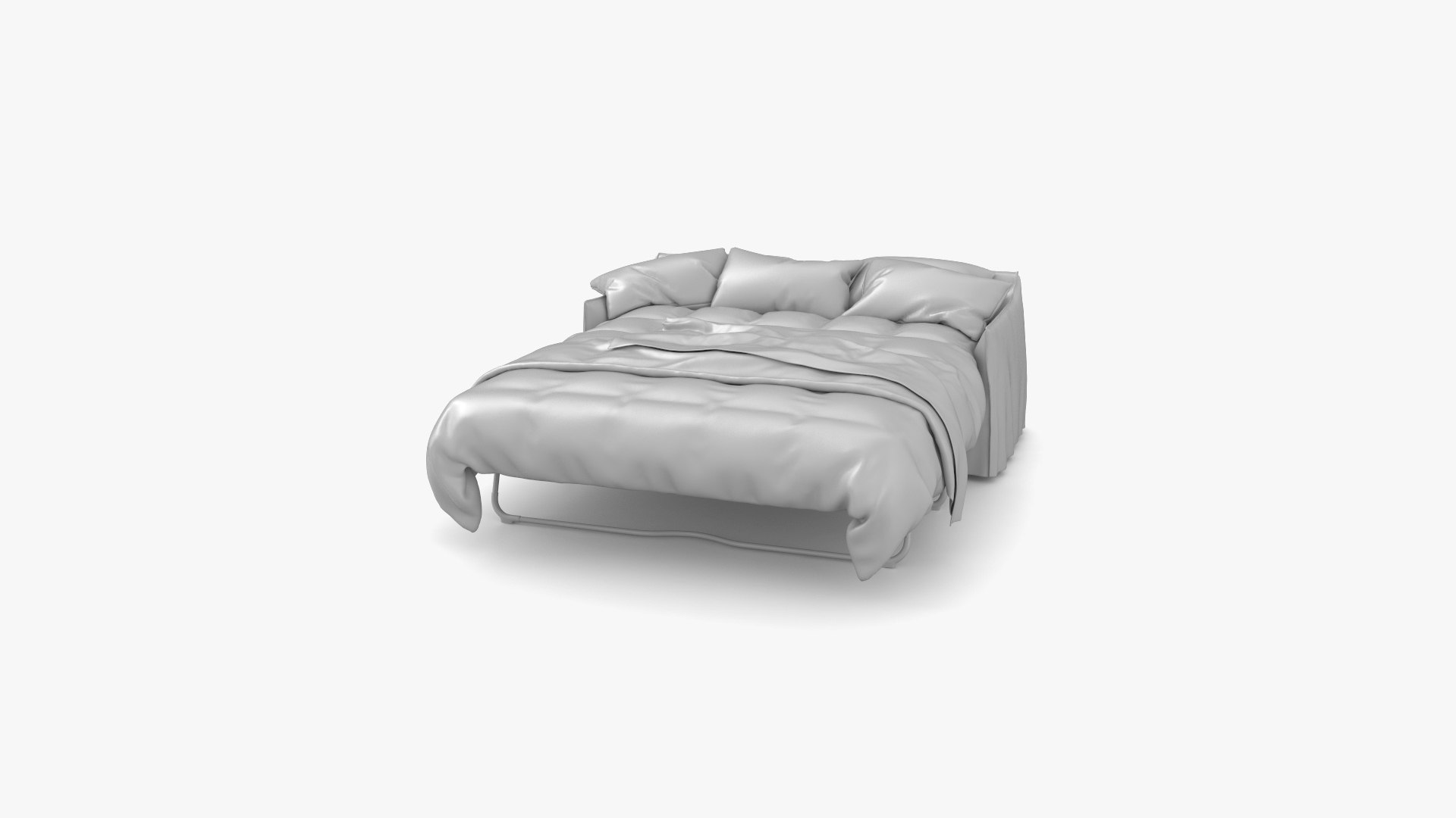 Gervasoni Ghost Sofa-Bed 3D Model - TurboSquid 2126877
