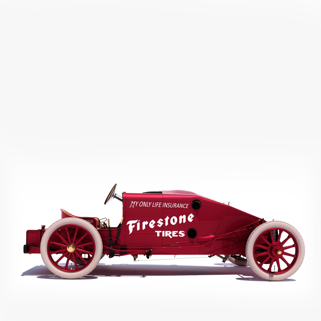 Christie V-4 Engine 1909 Racer 3D model - TurboSquid 2035289