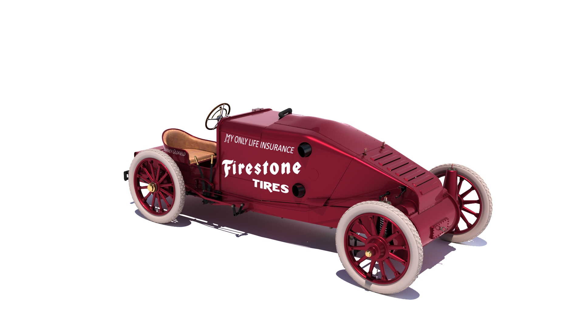 Christie V-4 Engine 1909 Racer 3D Model - TurboSquid 2035289